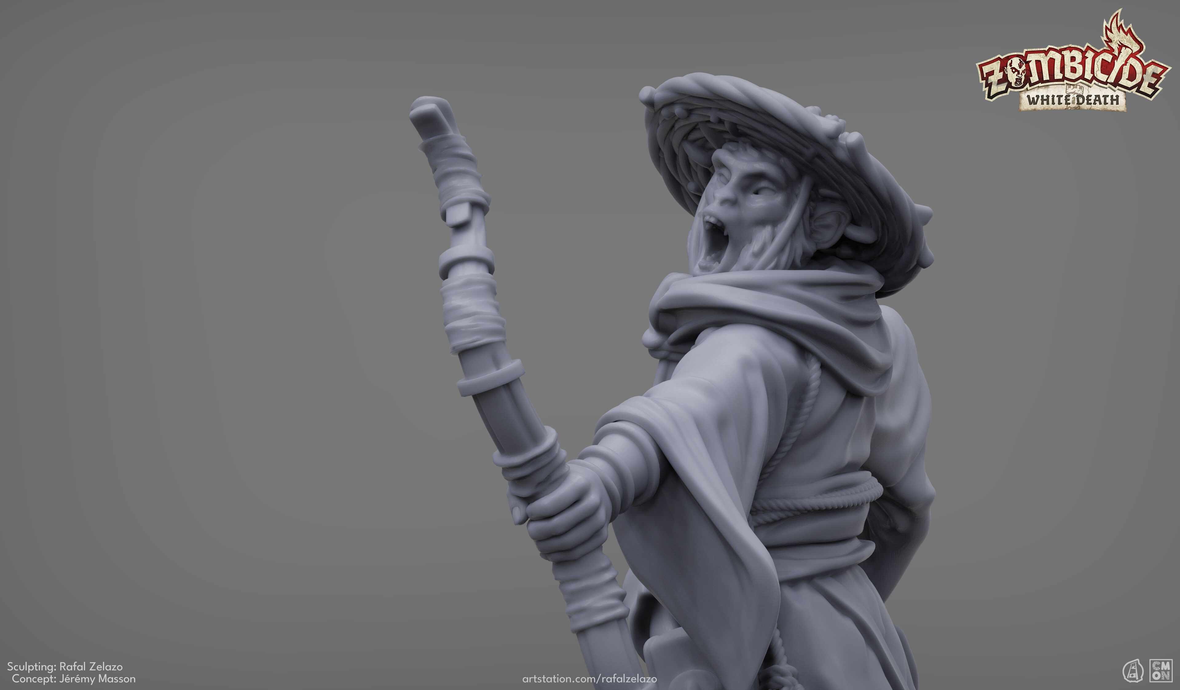 Zombicide White Death miniatures - characters - ZBrushCentral