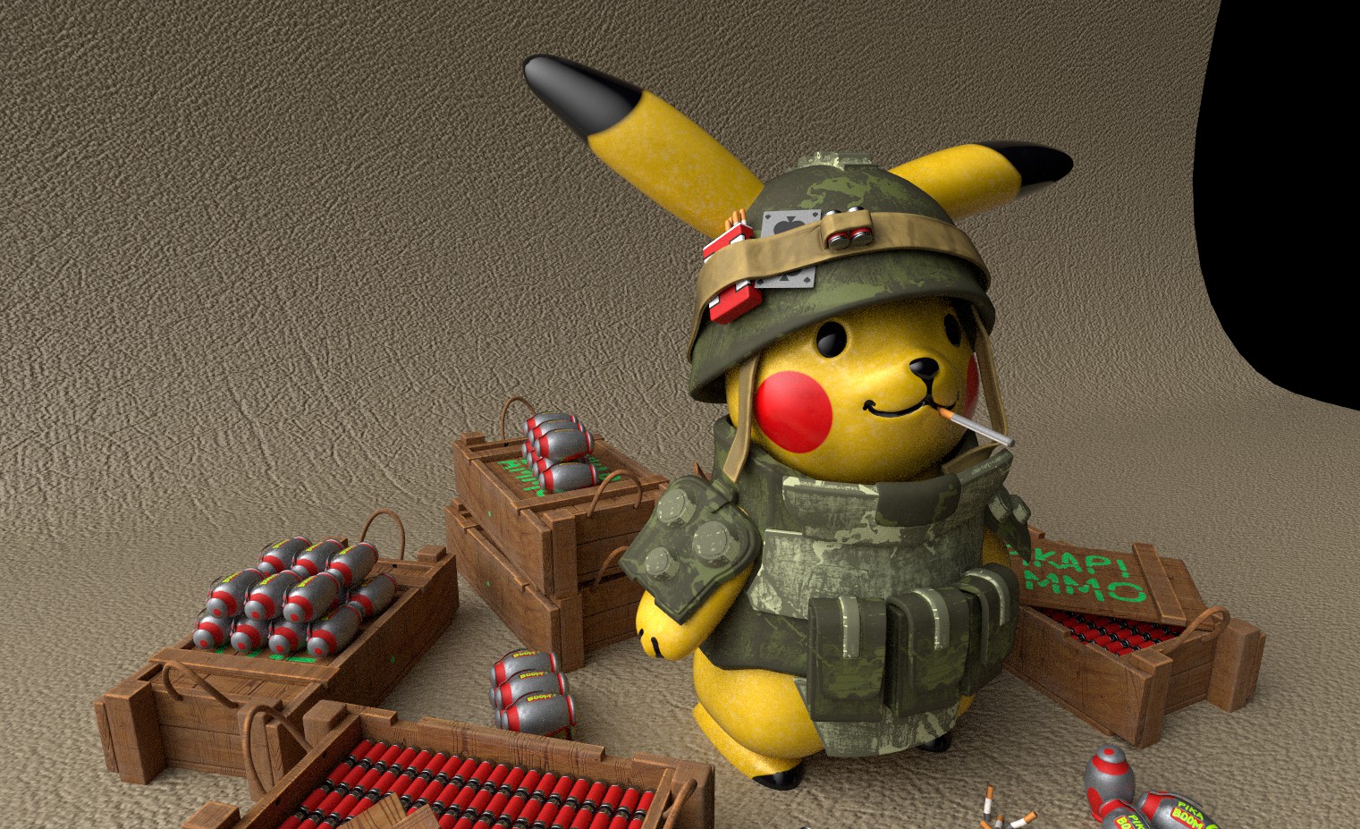 Pika Boom! - ZBrushCentral