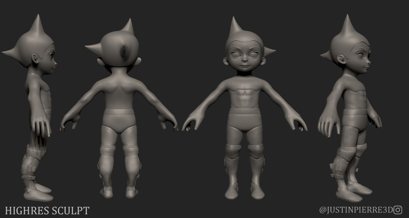Astro Boy - ZBrushCentral