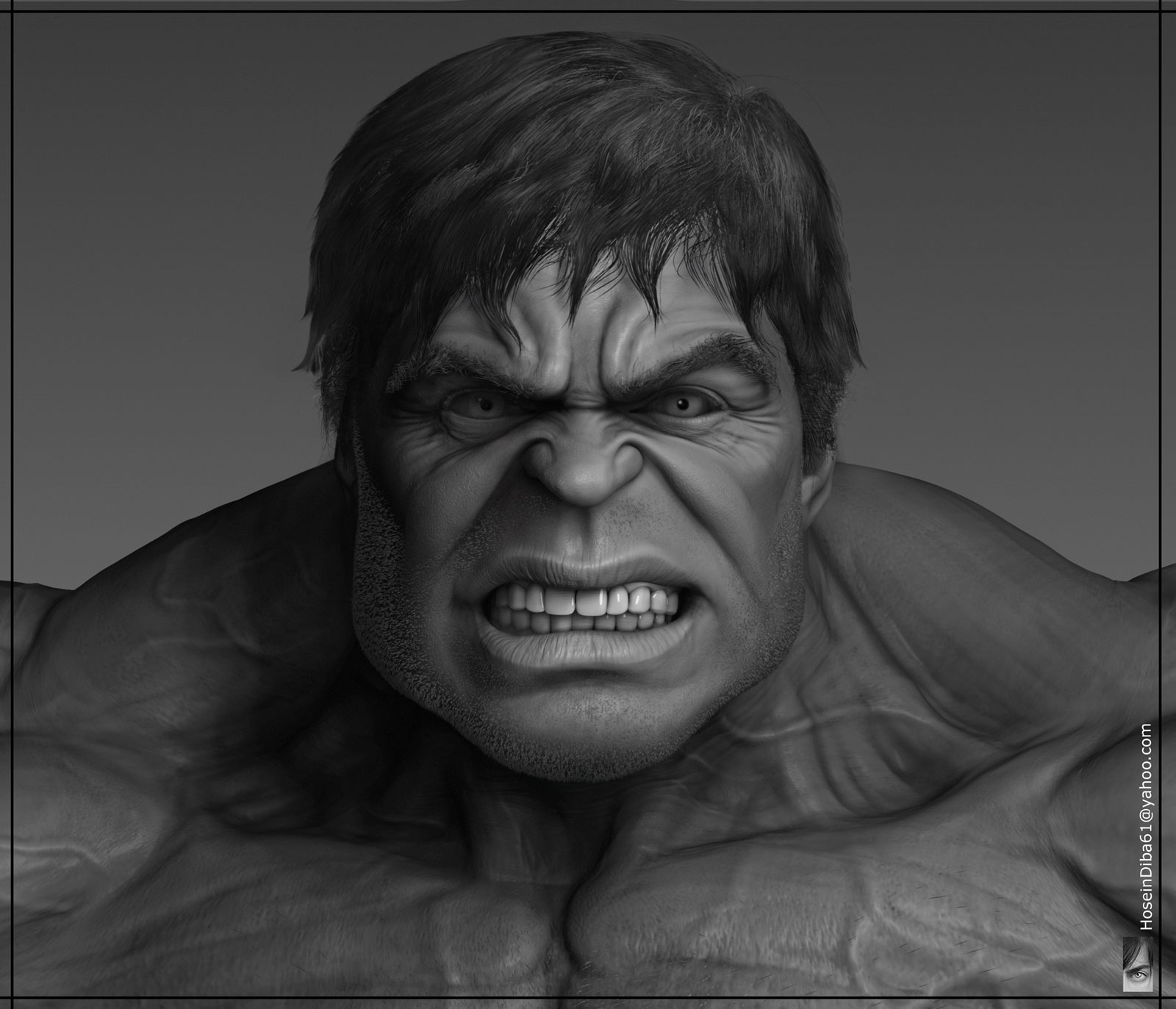 The Incredible Hulk - ZBrushCentral