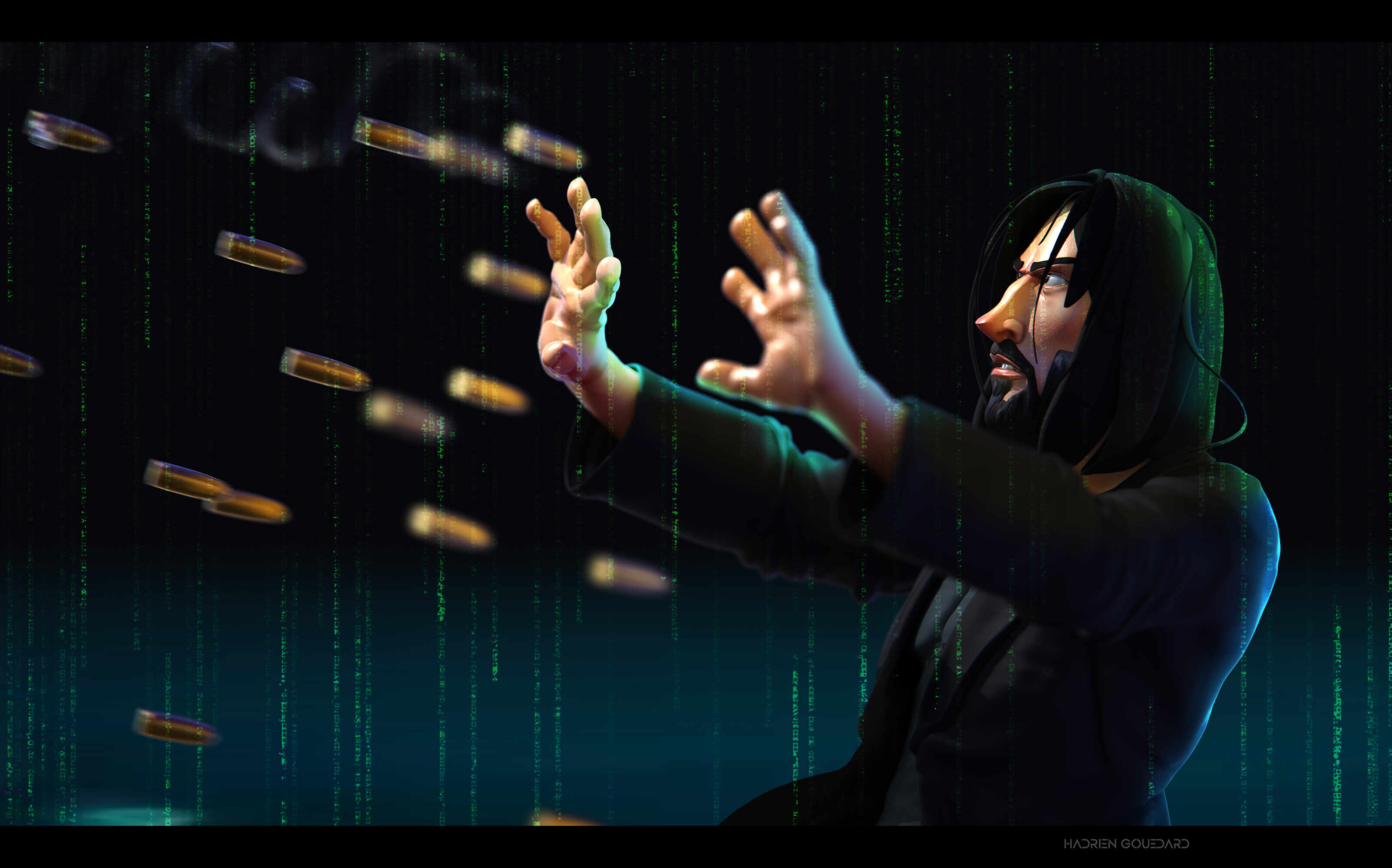 Neo - Matrix 4 - ZBrushCentral