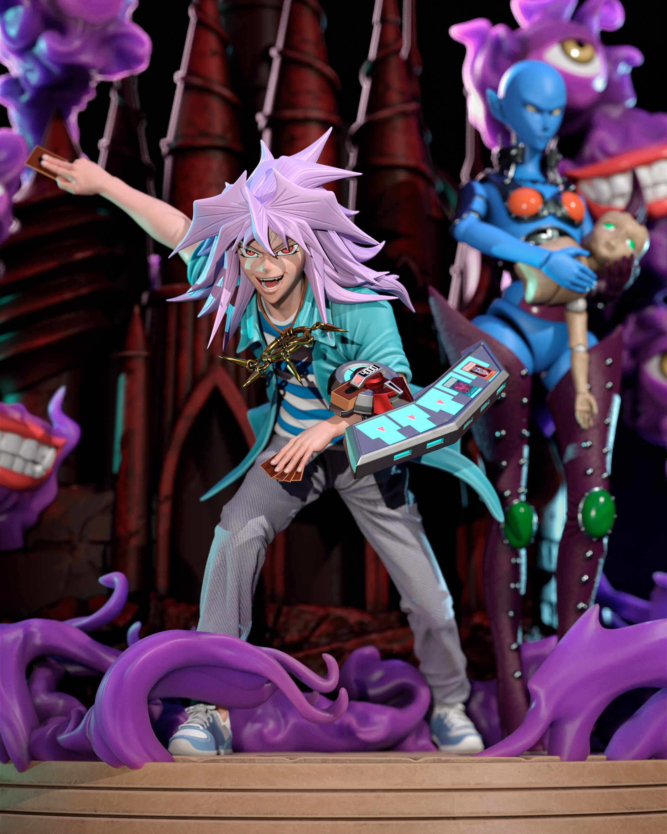 Bakura - Yu-Gi-Oh! - ZBrushCentral