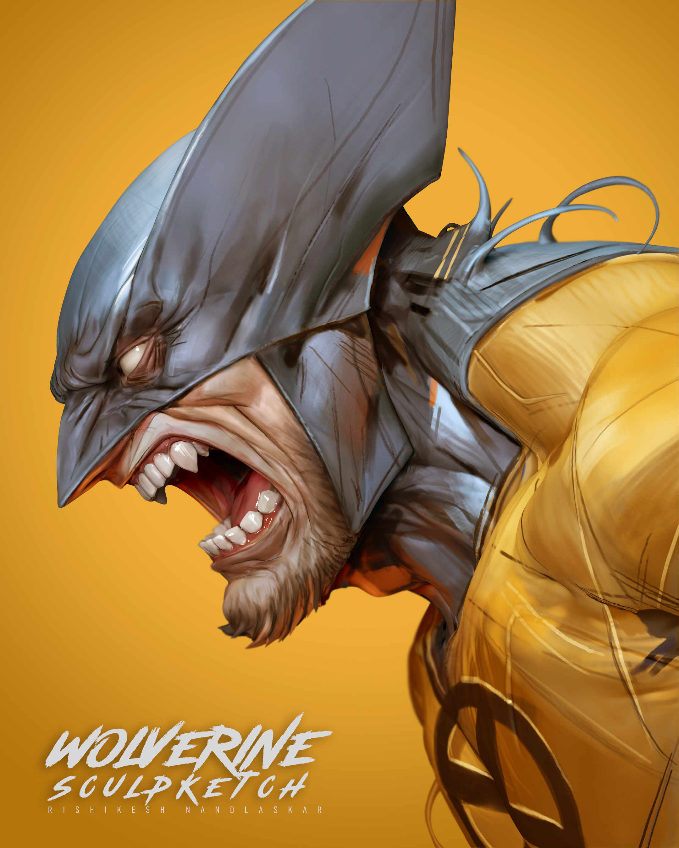 Men in Yellow - Wolverine - ZBrushCentral
