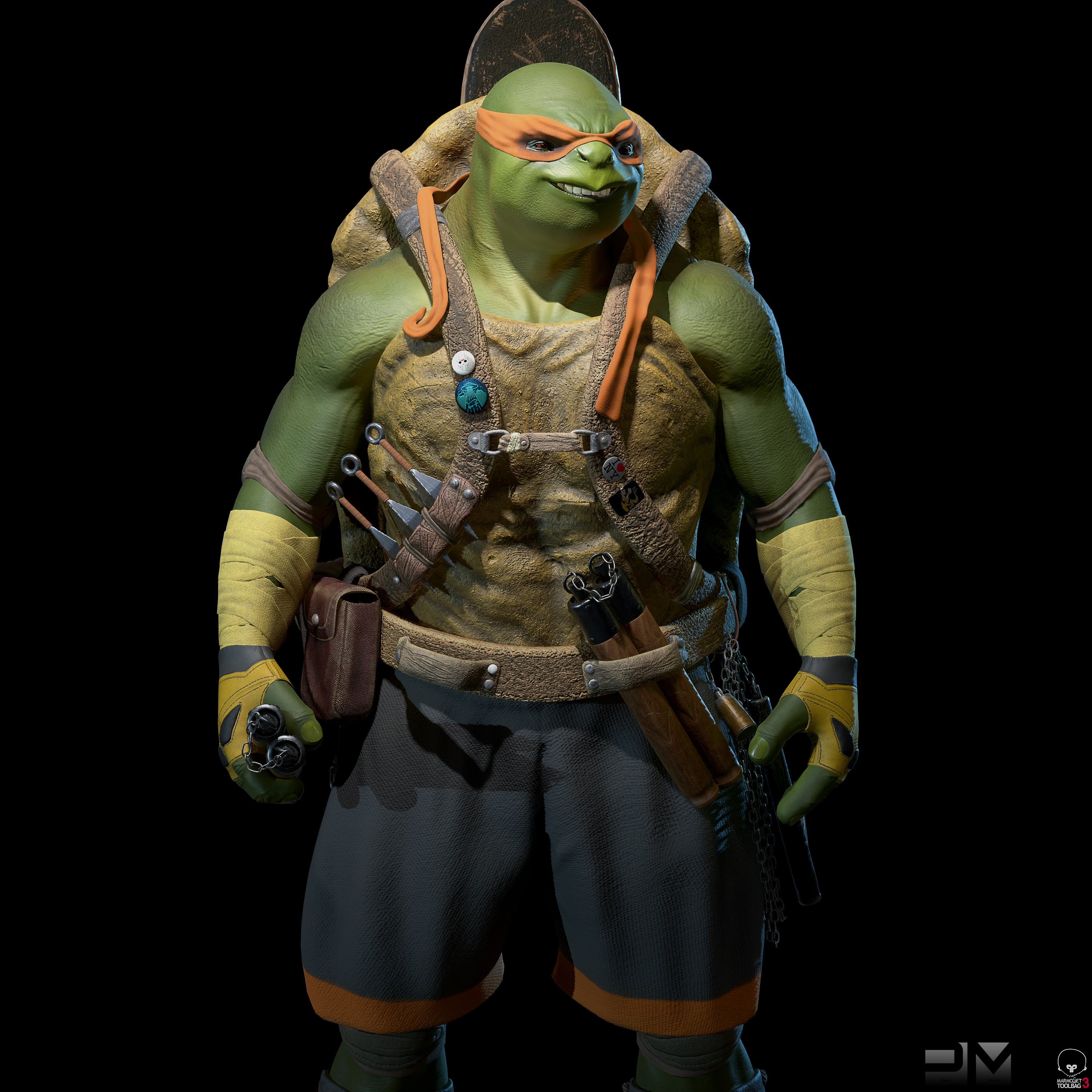 tmnt michelangelo edit