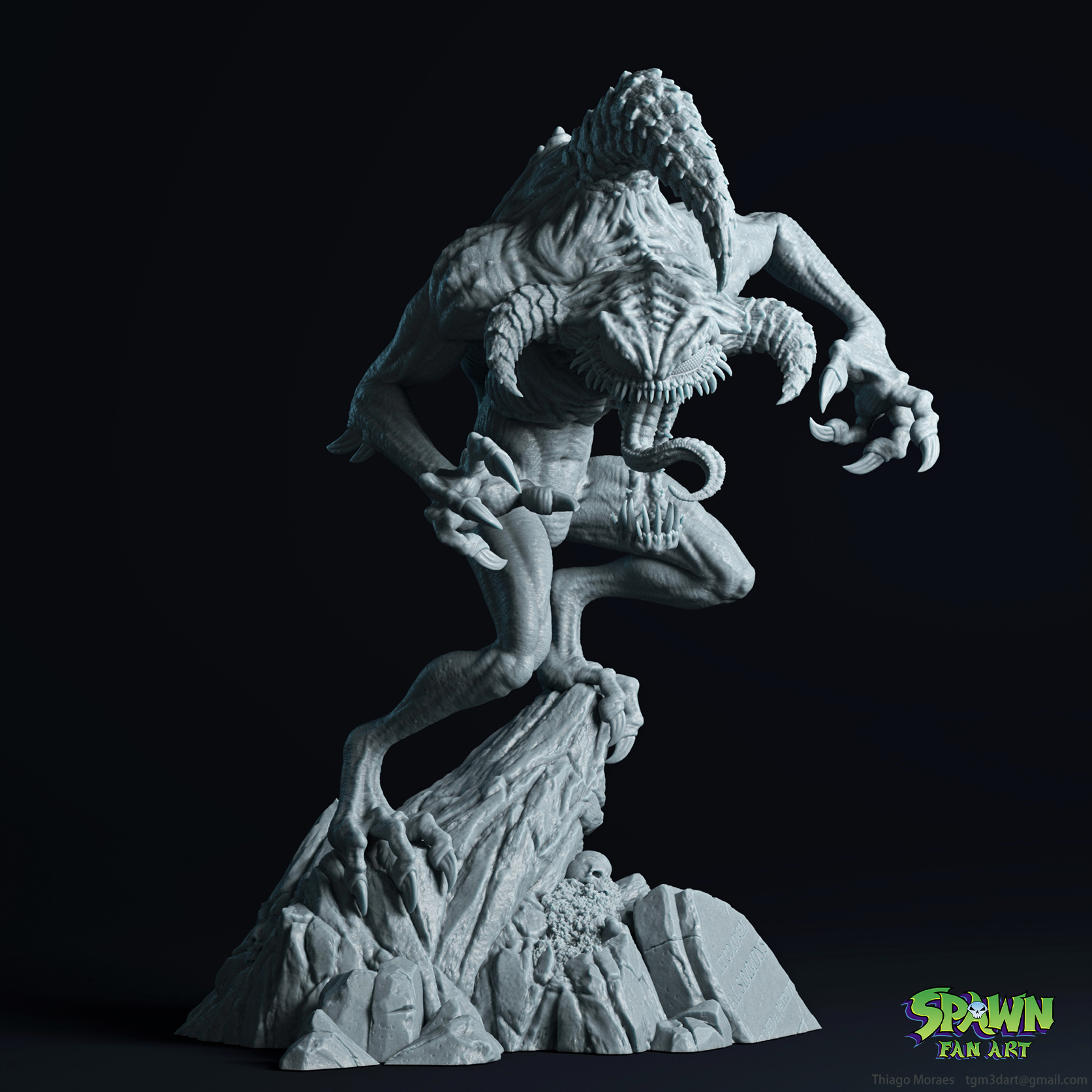 Violator Statue - ZBrushCentral