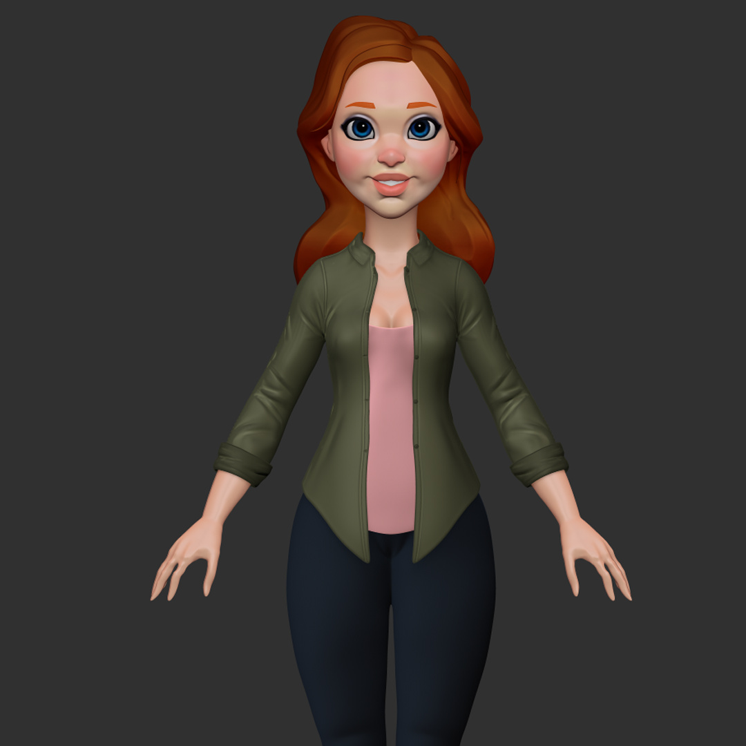 Freckles - Made in Zbrush - ZBrushCentral