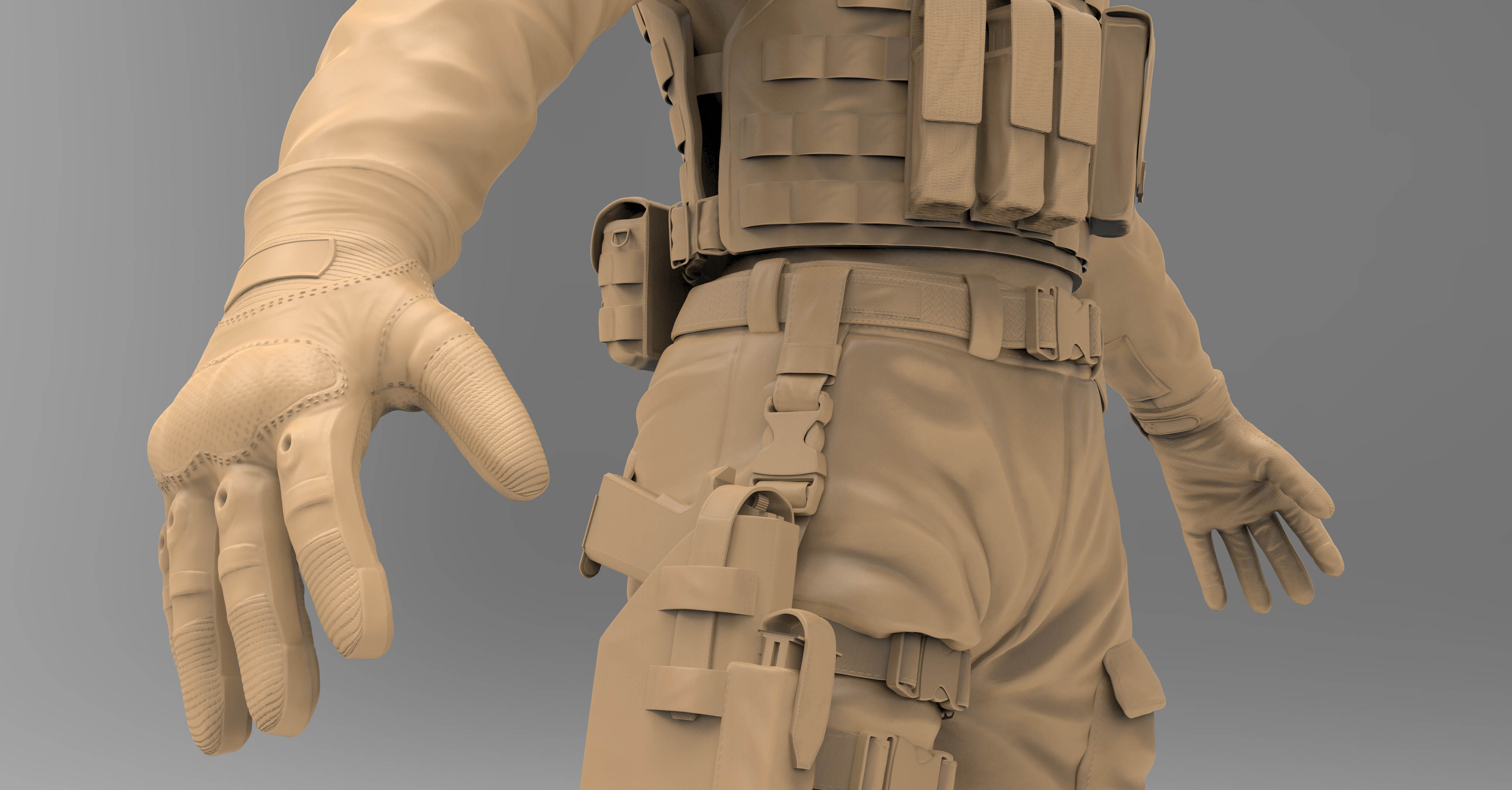 Military Soldier - ZBrushCentral