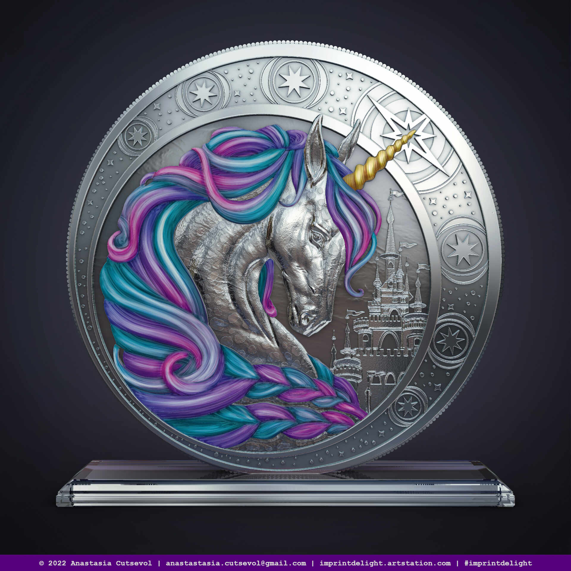 Unicorn Coin - ZBrushCentral