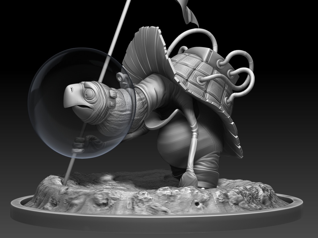 Astro Turtle - ZBrushCentral