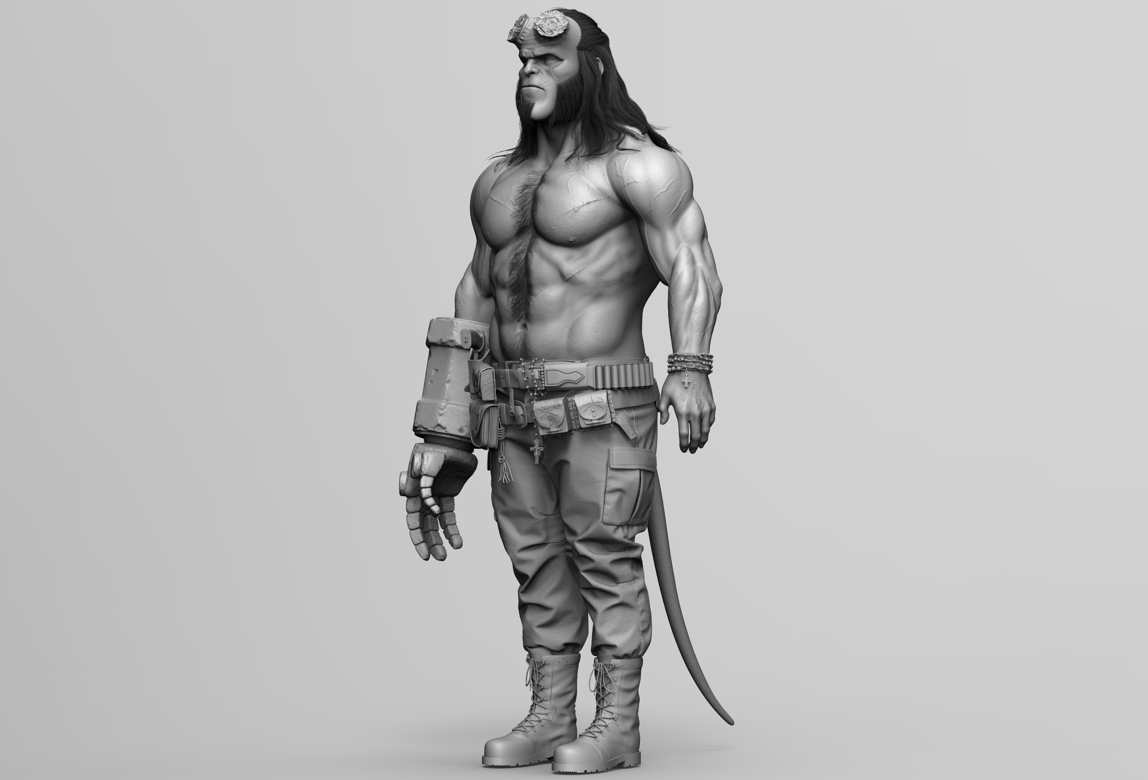 Hellboy - ZBrushCentral