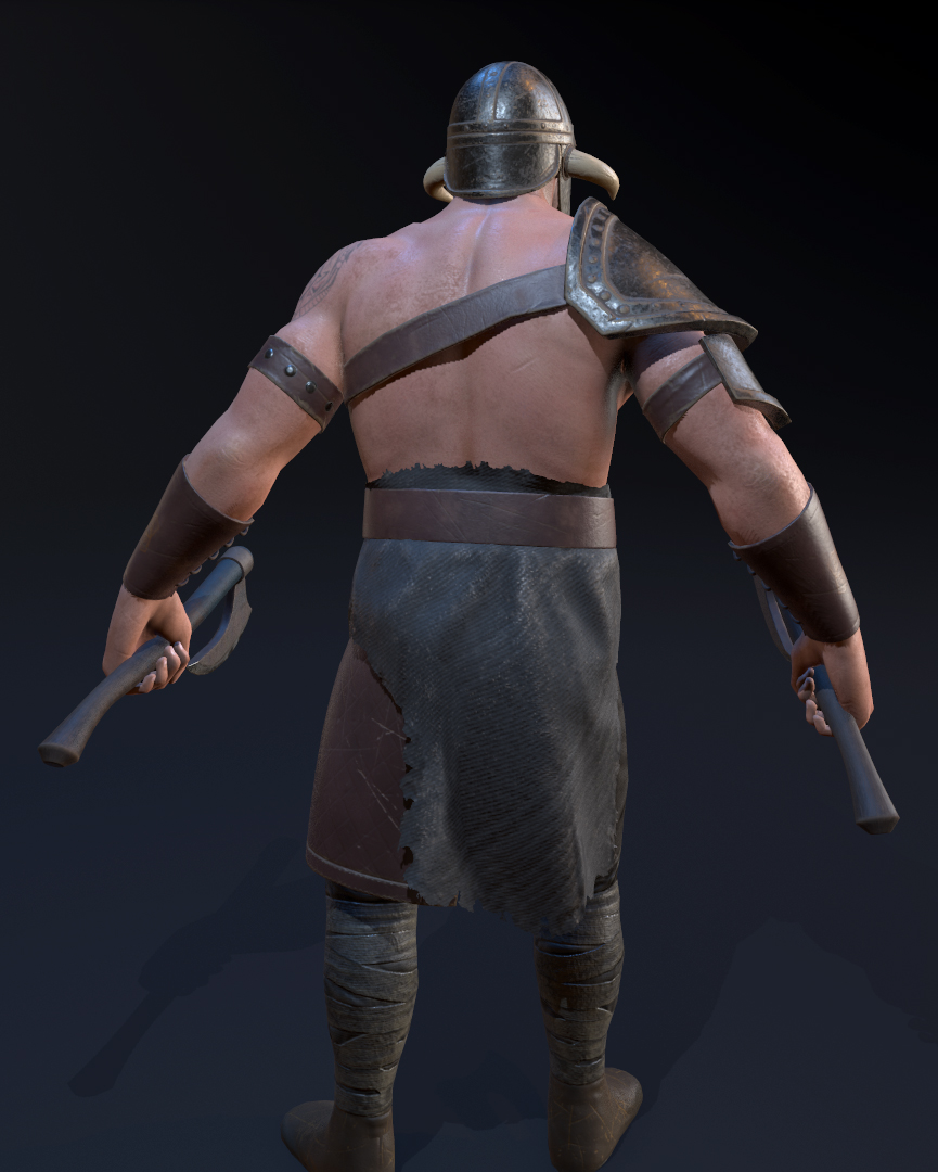 Viking game character - ZBrushCentral