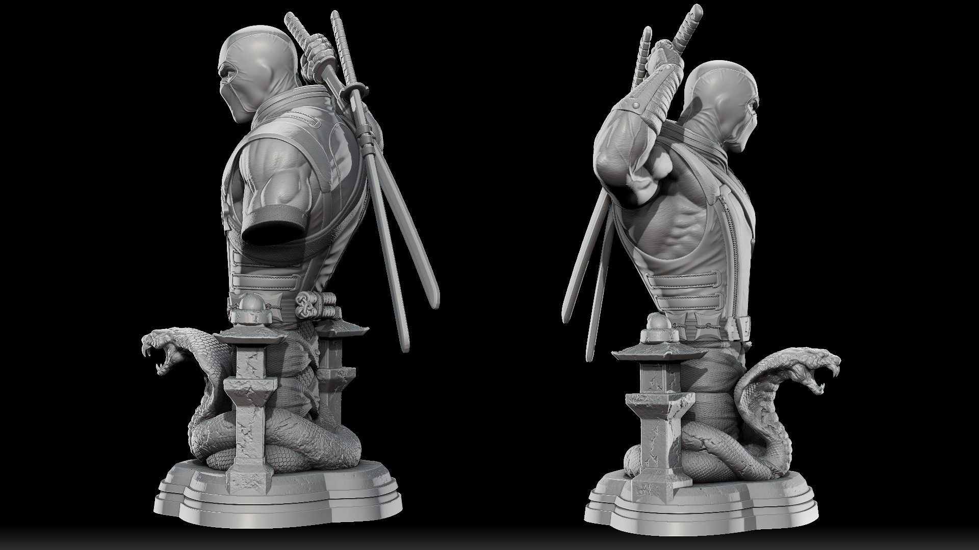 Storm Shadow (bust) Fan Art - ZBrushCentral