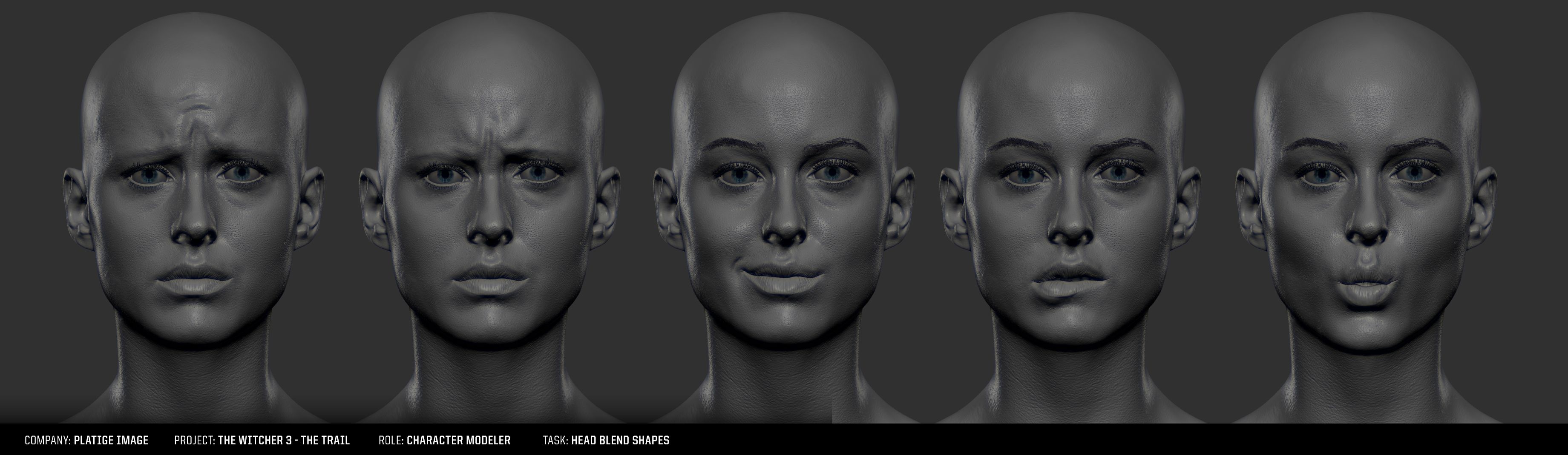 Restorer Portfolio zbrush models (The Witcher 3 cinematics) - ZBrushCentral