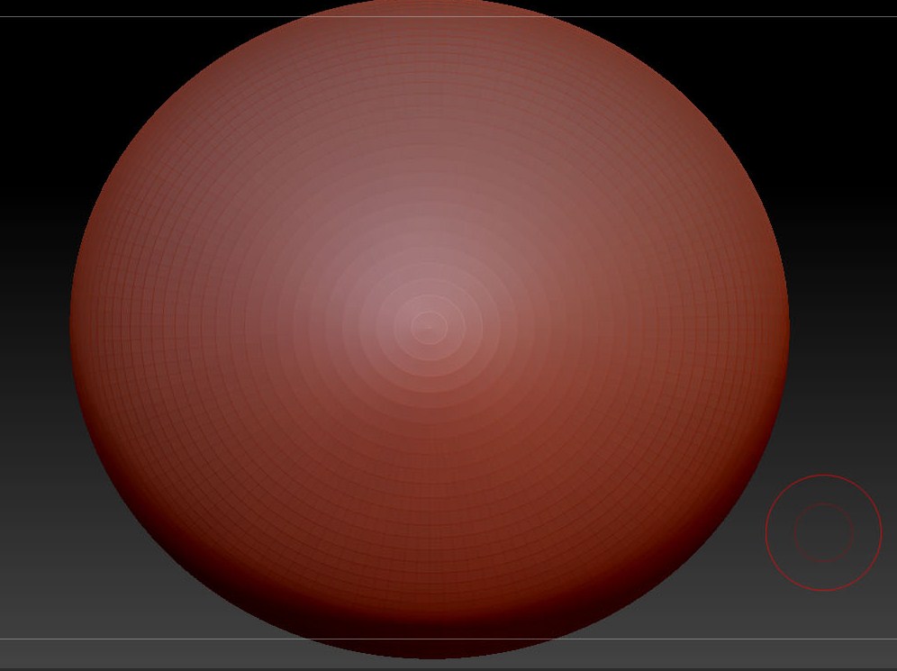 Polysphere develops holes after using transpose? - ZBrushCentral