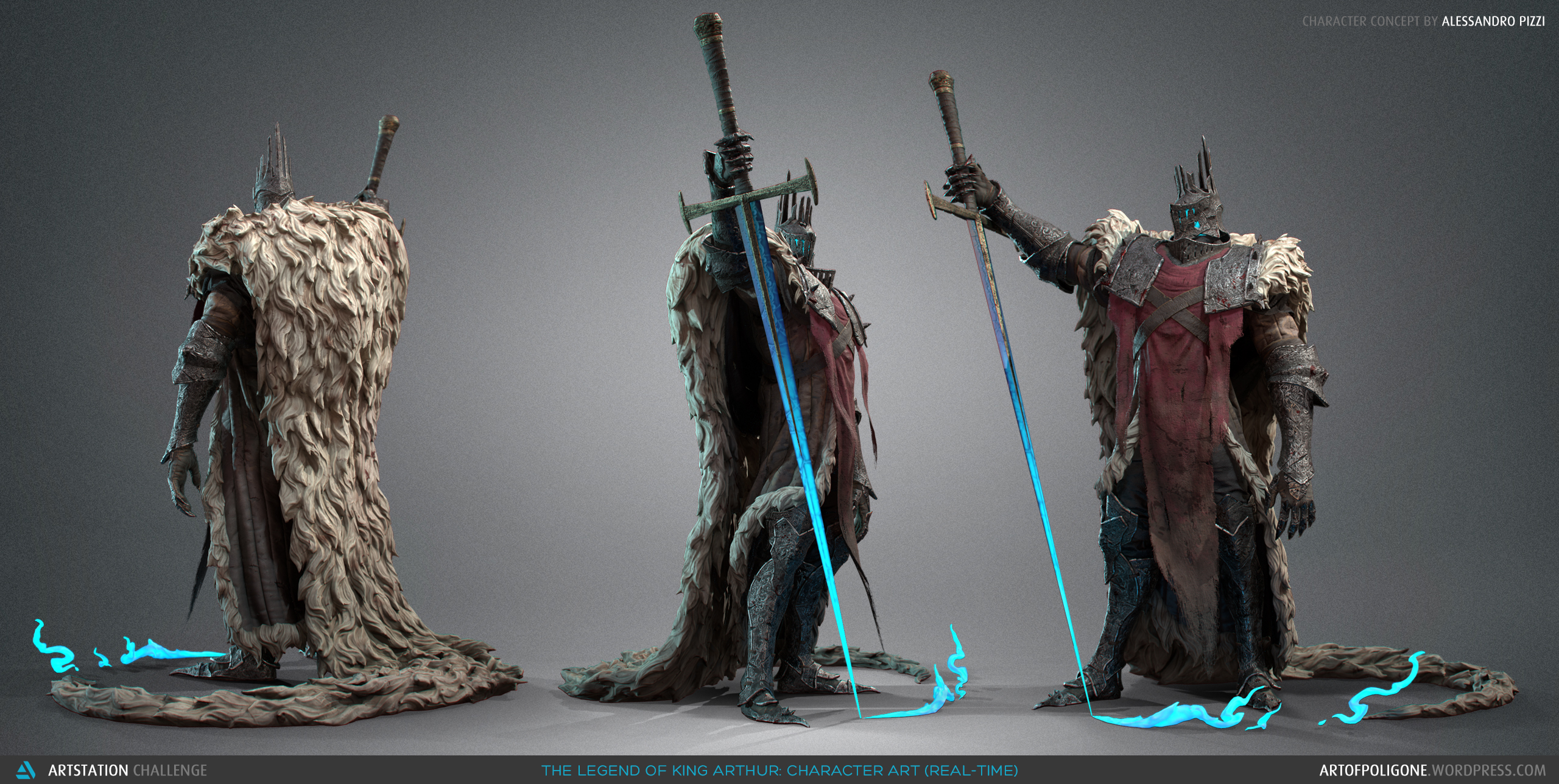 King Arthur - Entry for ArtStation Challenge: The Legend of King Arthur ... King Arthur - Entry for ArtStation Challenge: The Legend of King Arthur ...