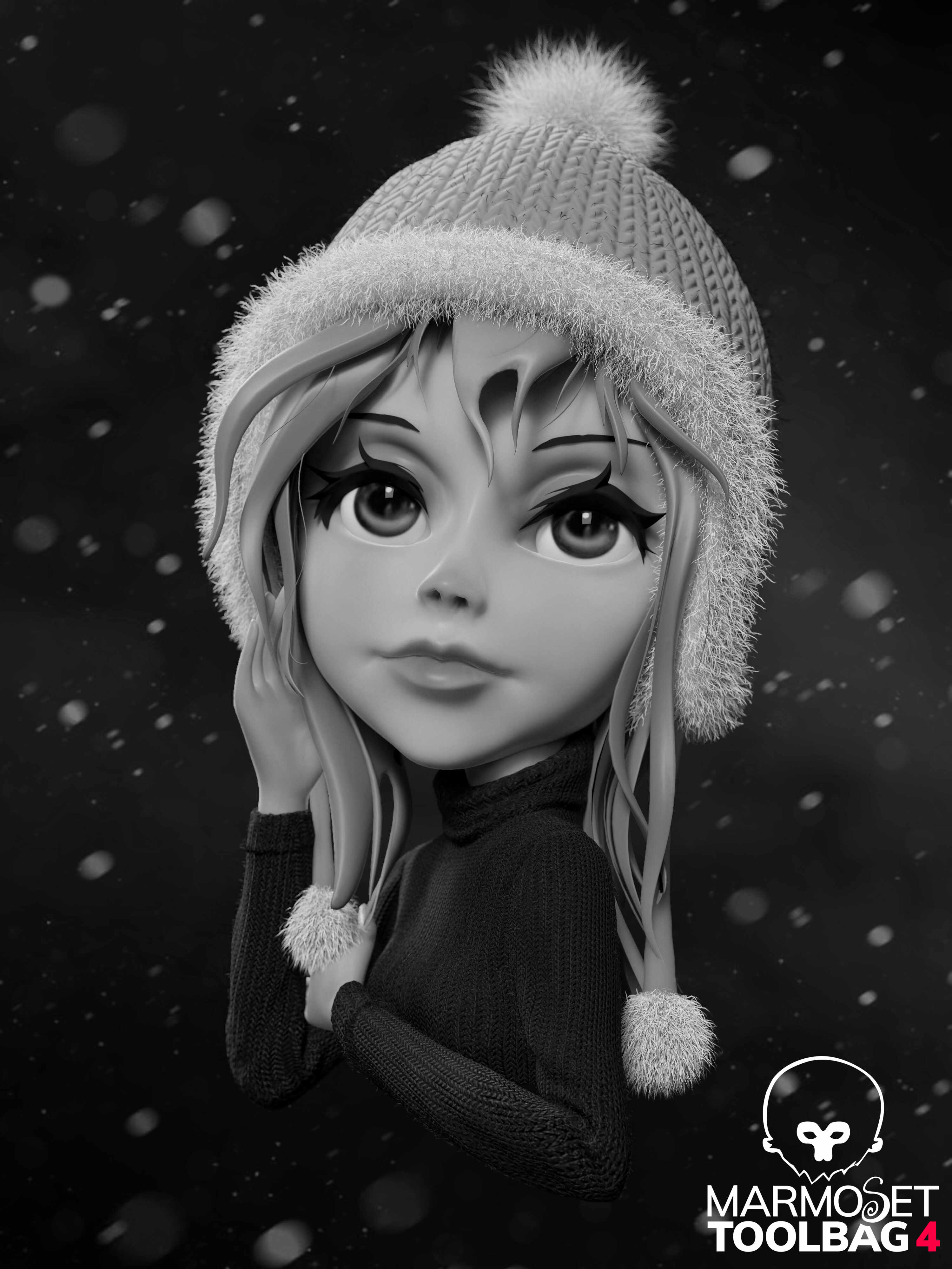 Winter Girl ZBrushCentral Winter Girl ZBrushCentral