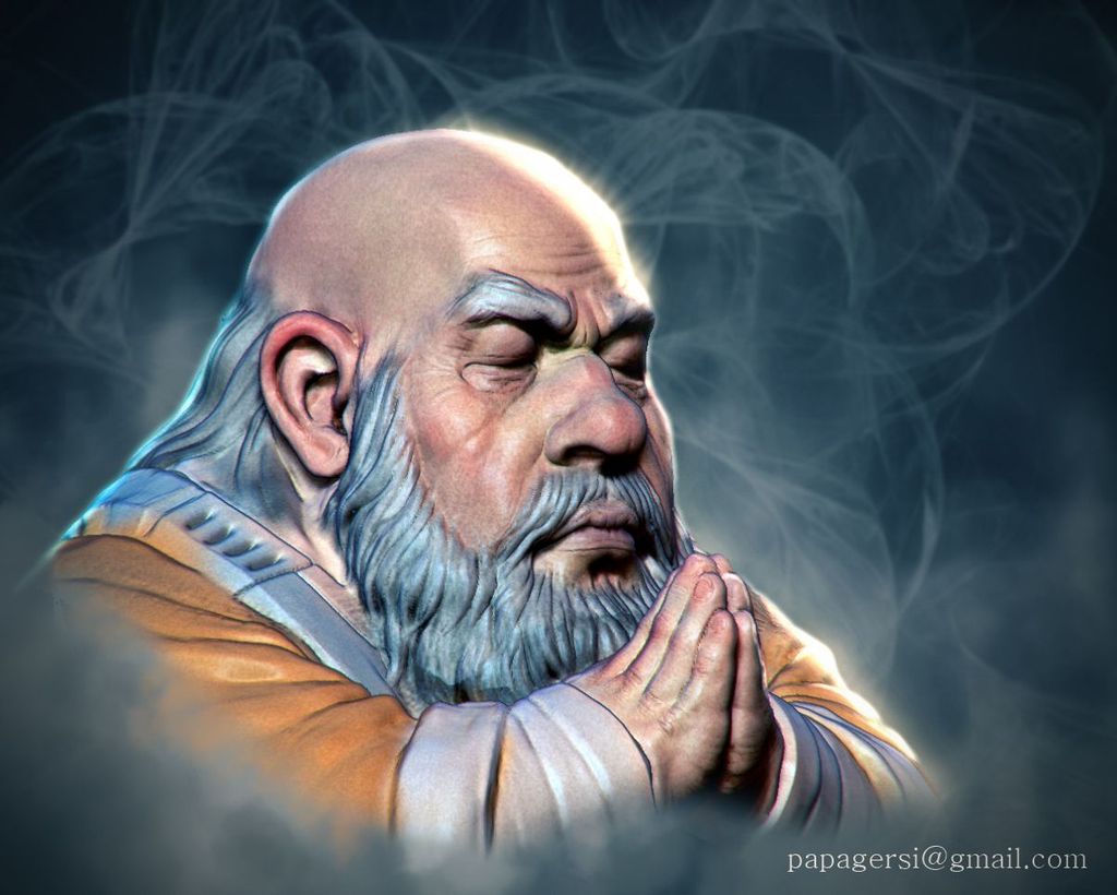 [Character] Monk or just Homeless - ZBrushCentral