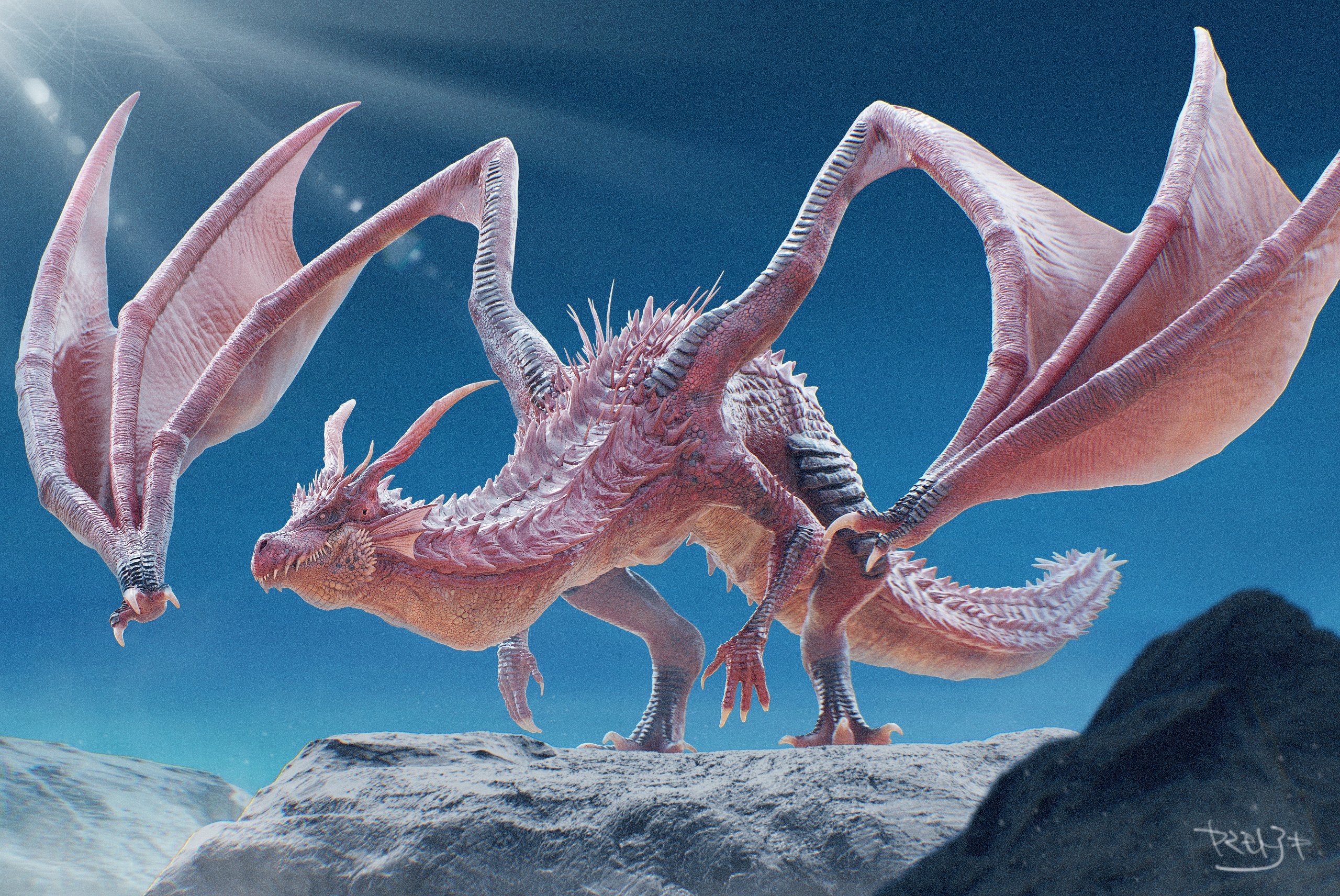 Dino Dragon - ZBrushCentral