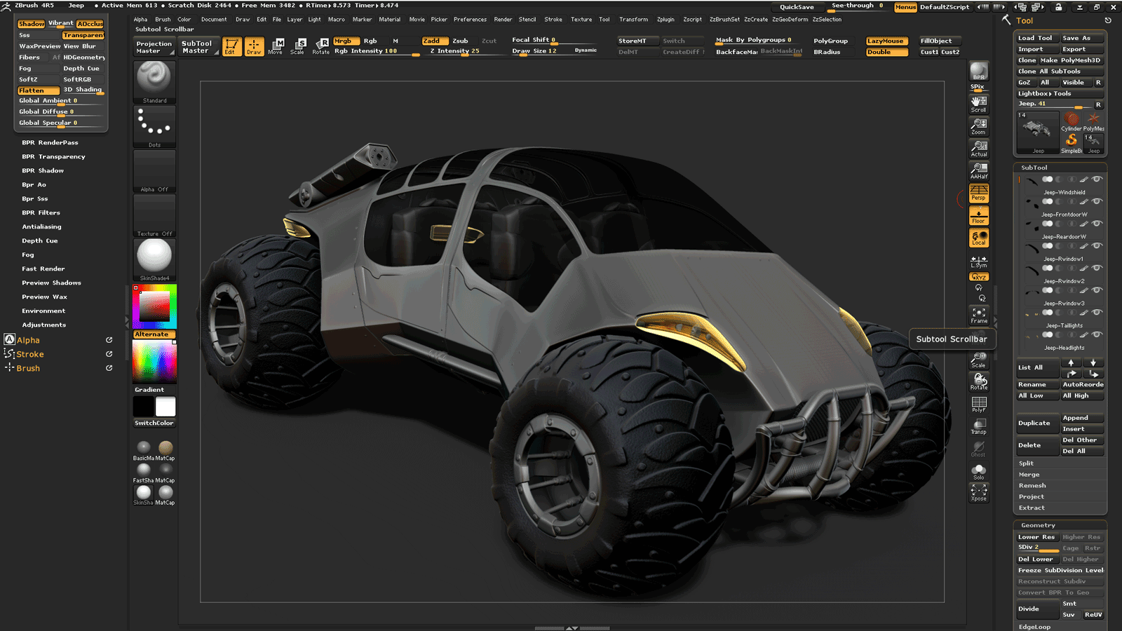 About Transparency - ZBrushCentral