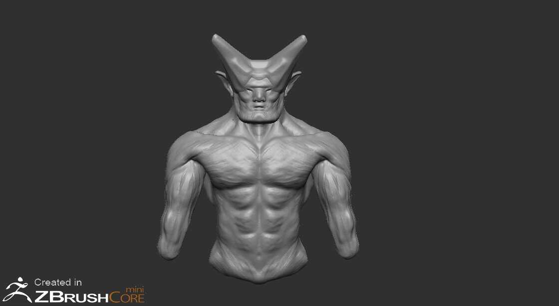 Updated! Stone Face now Rock Troll - ZBrushCentral