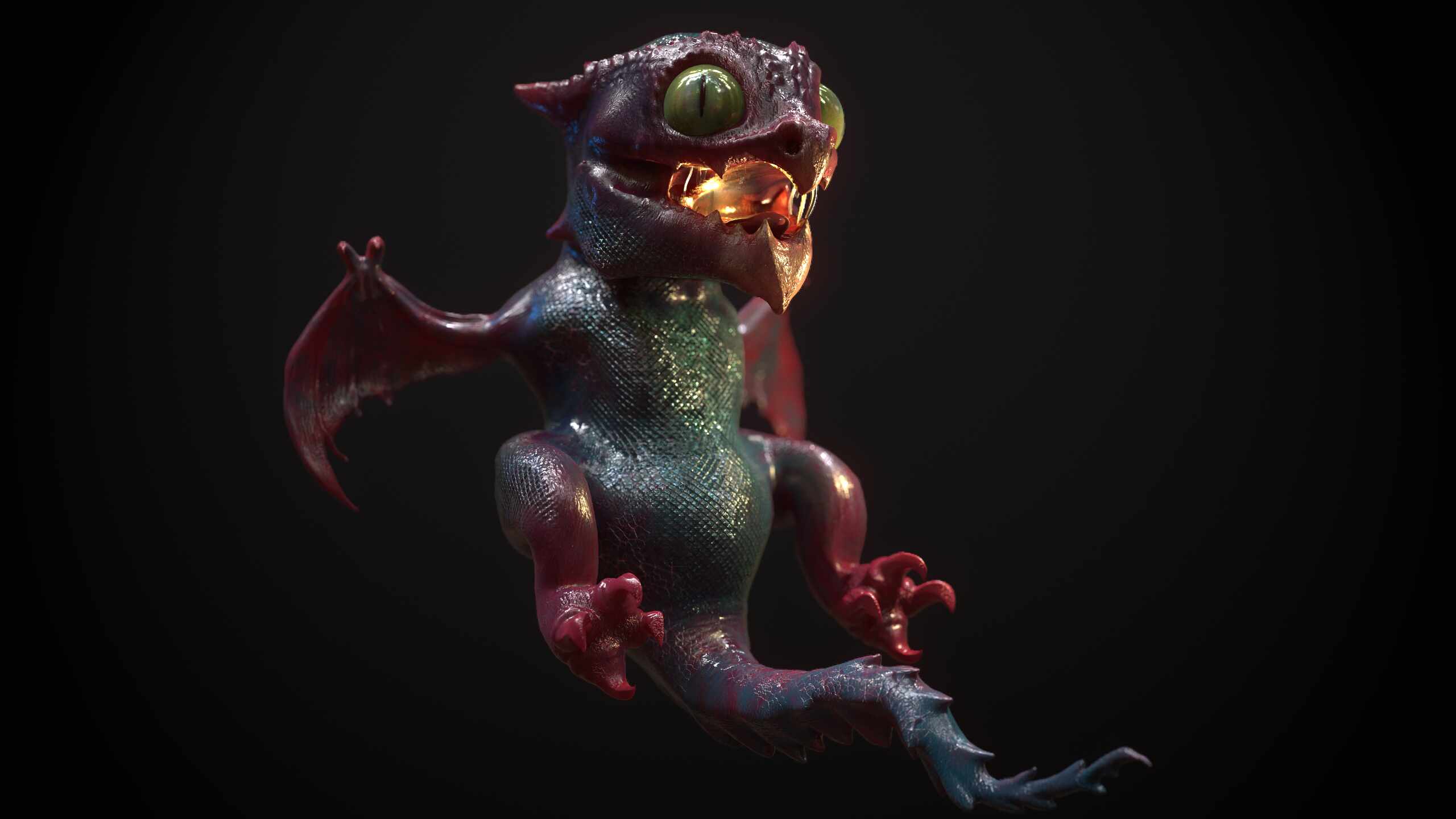 Baby Cheese Dragon - ZBrushCentral