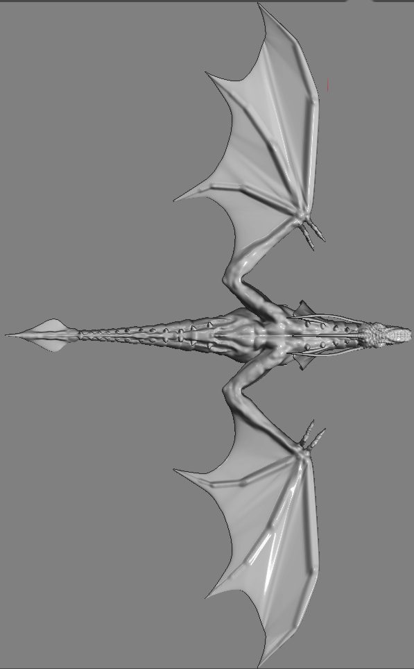 first serious model-Dragon - ZBrushCentral