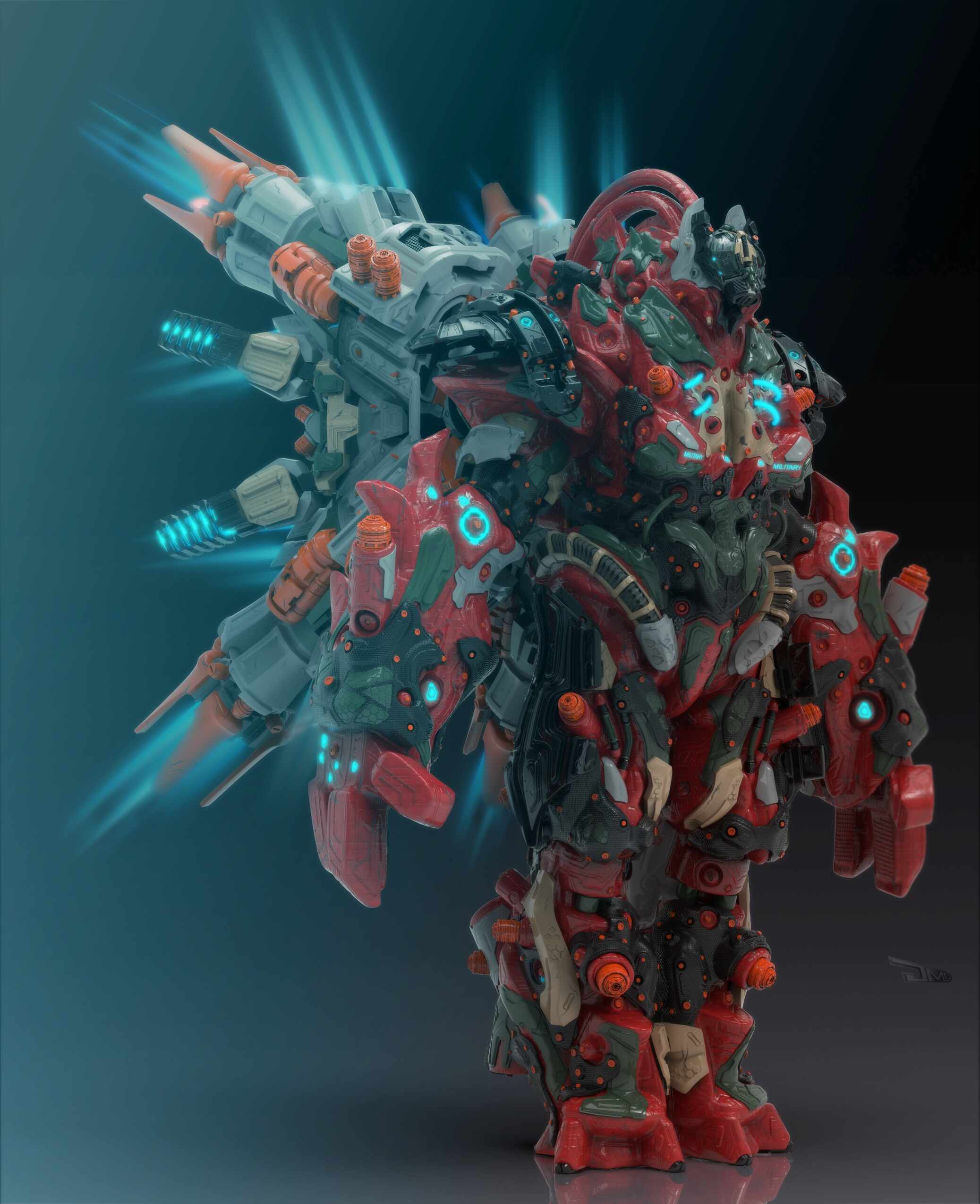 Mech being - ZBrushCentral