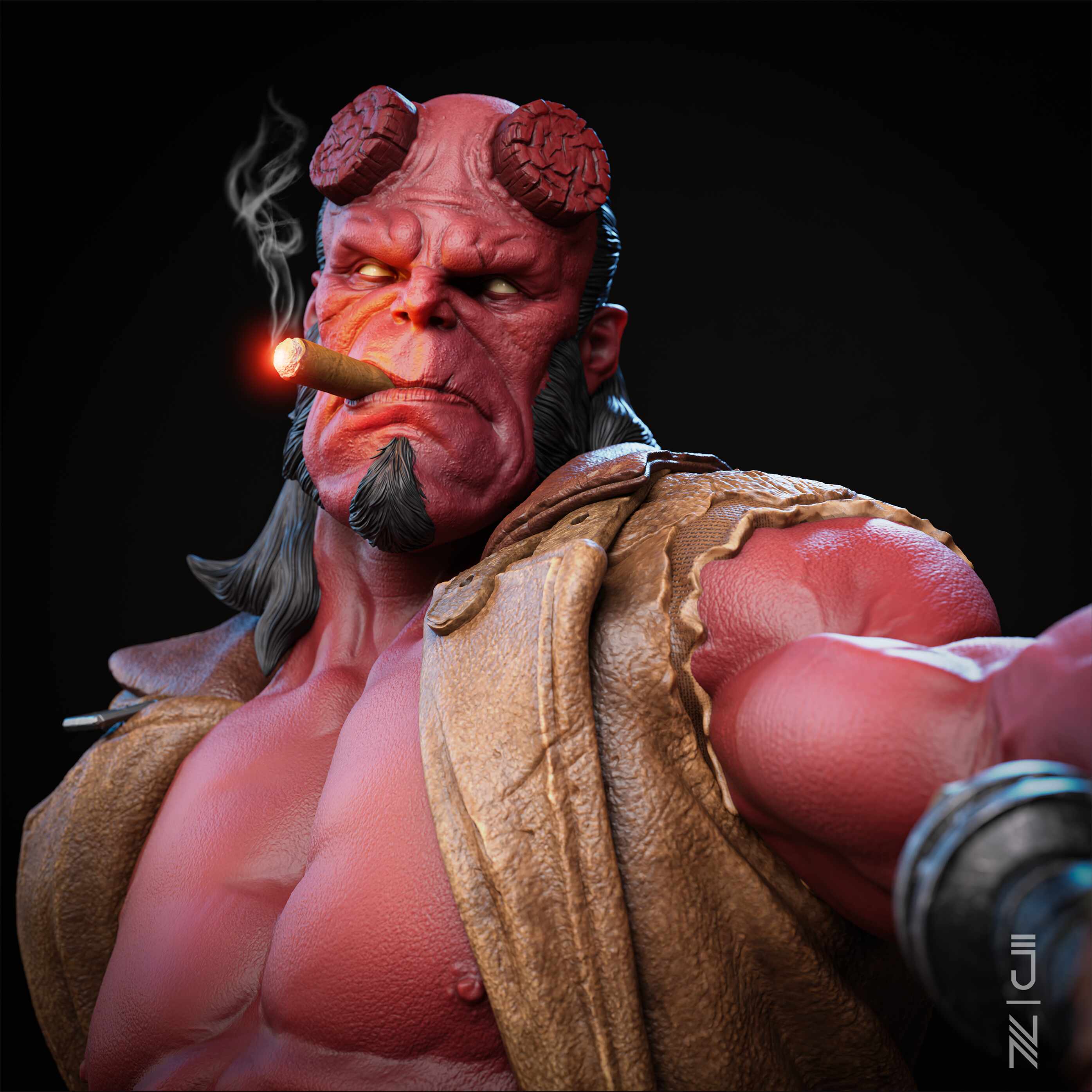 Hellboy - ZBrushCentral