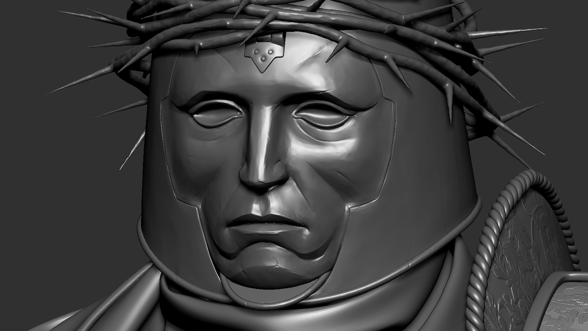 The penitent one - Blasphemous fanart - ZBrushCentral The penitent one - Blasphemous fanart - ZBrushCentral