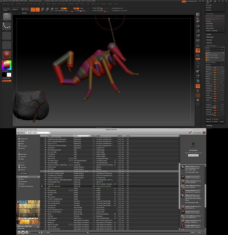 Adaptive skinning issues with polygroups - ZBrushCentral Adaptive skinning issues with polygroups - ZBrushCentral