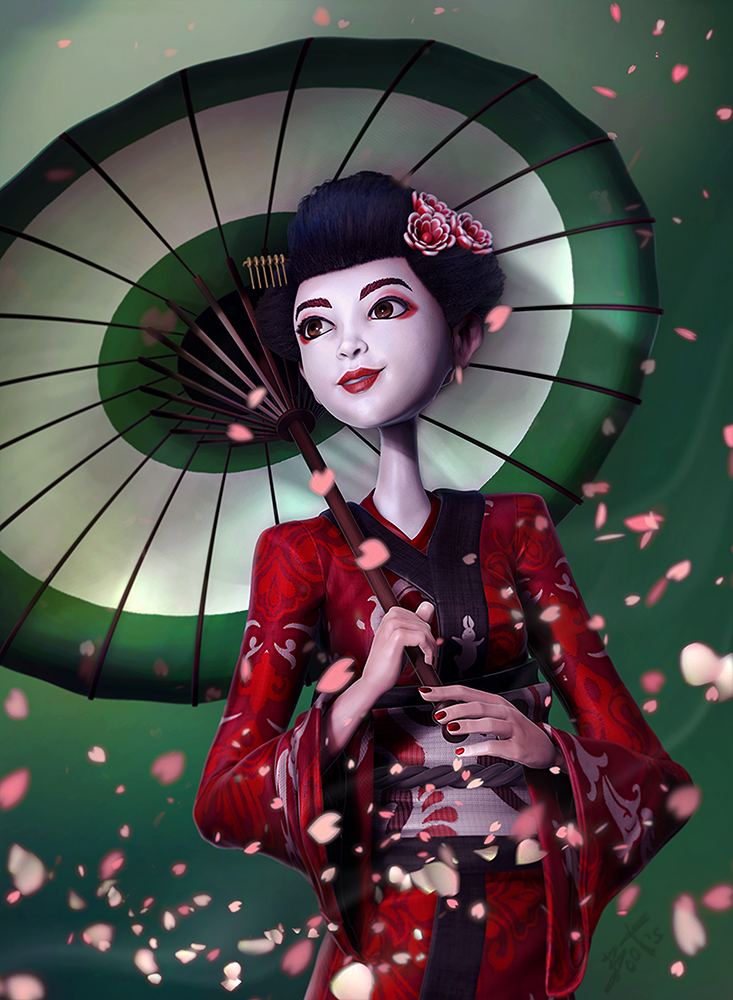 Geisha - ZBrushCentral