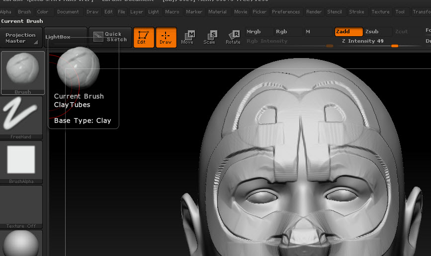 Answered: mirror sculpting not working anymore - ZBrushCentral