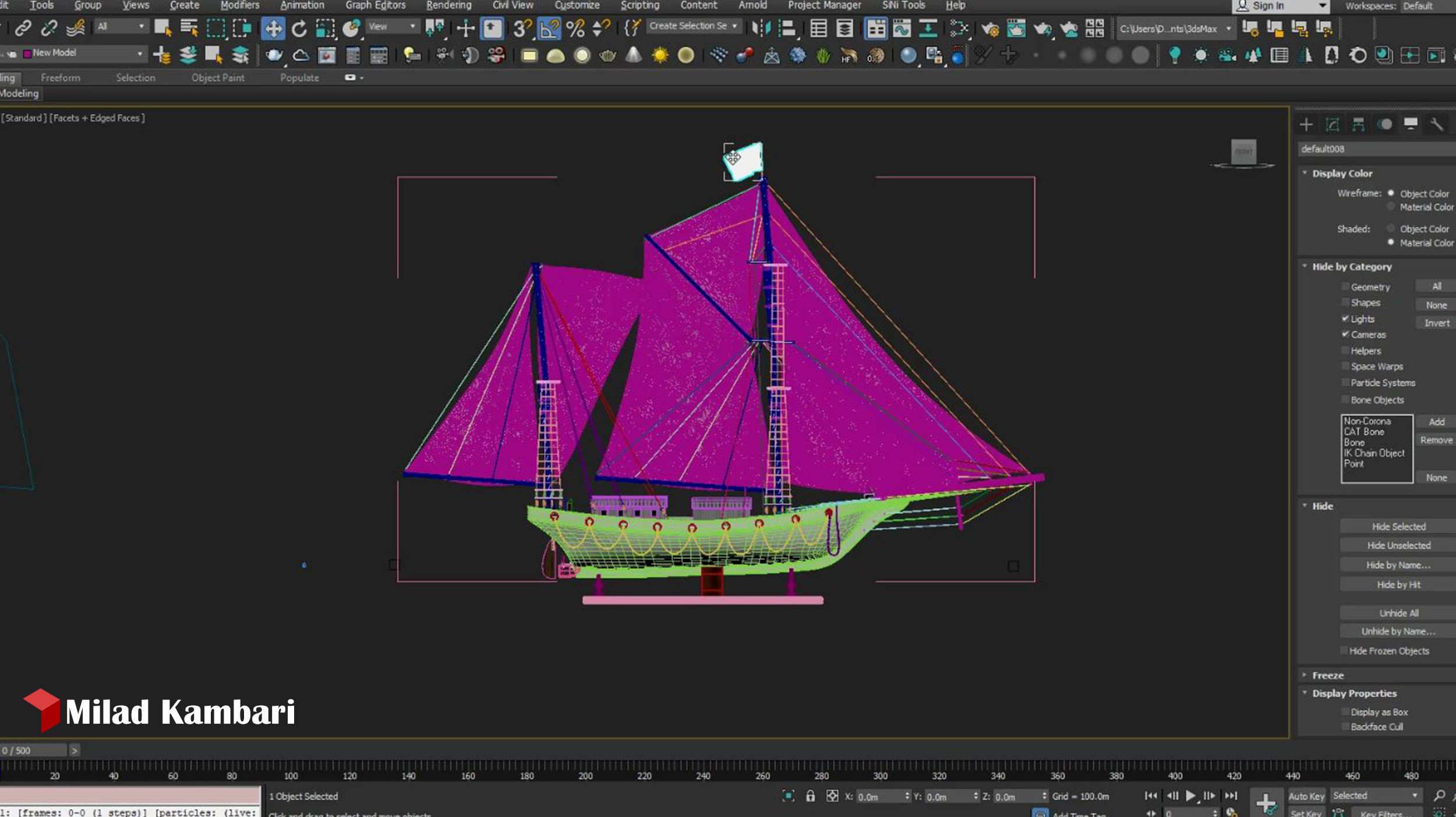 Sailing Boat Tutorial ( Modeling, Texturing, Lighting) - ZBrushCentral
