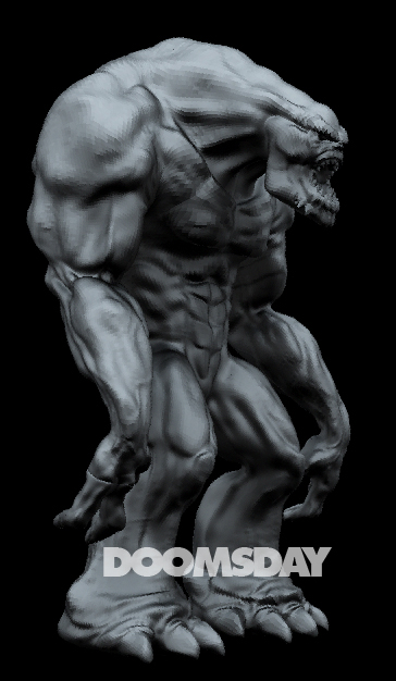 DOOMSDAY_1st Zbrush model - ZBrushCentral