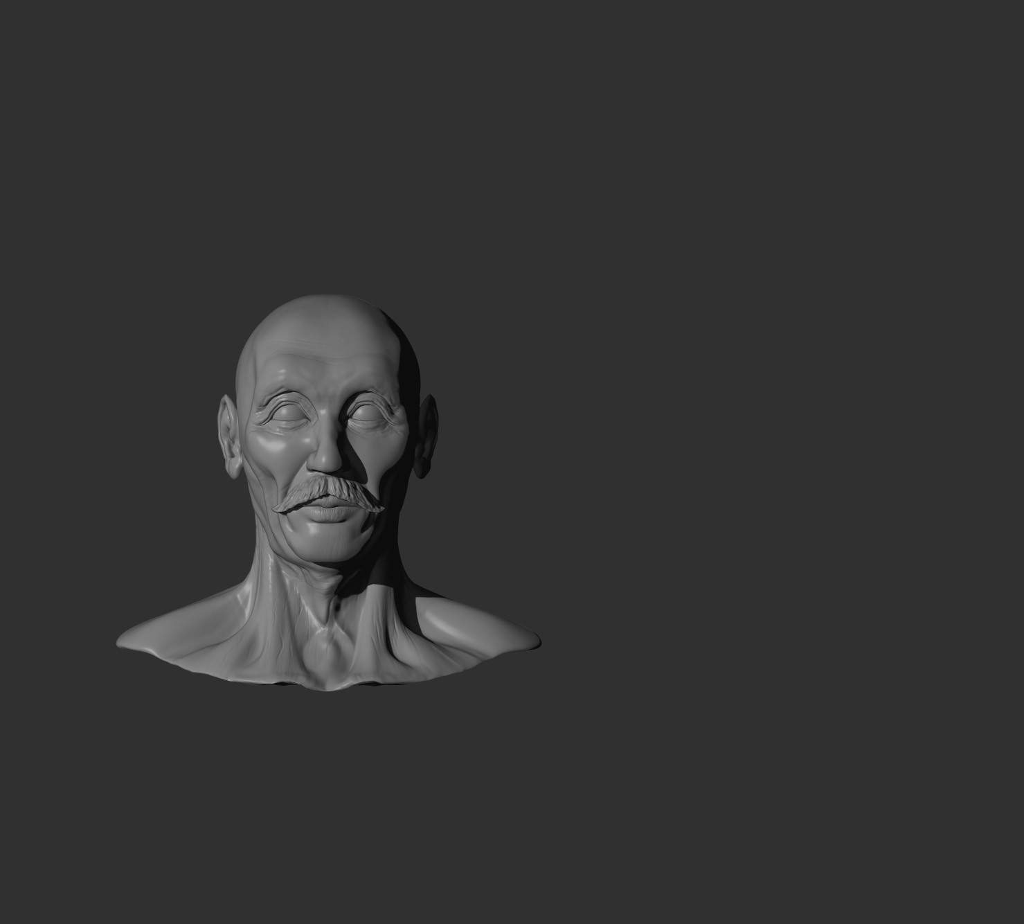 Old Man Face - ZBrushCentral