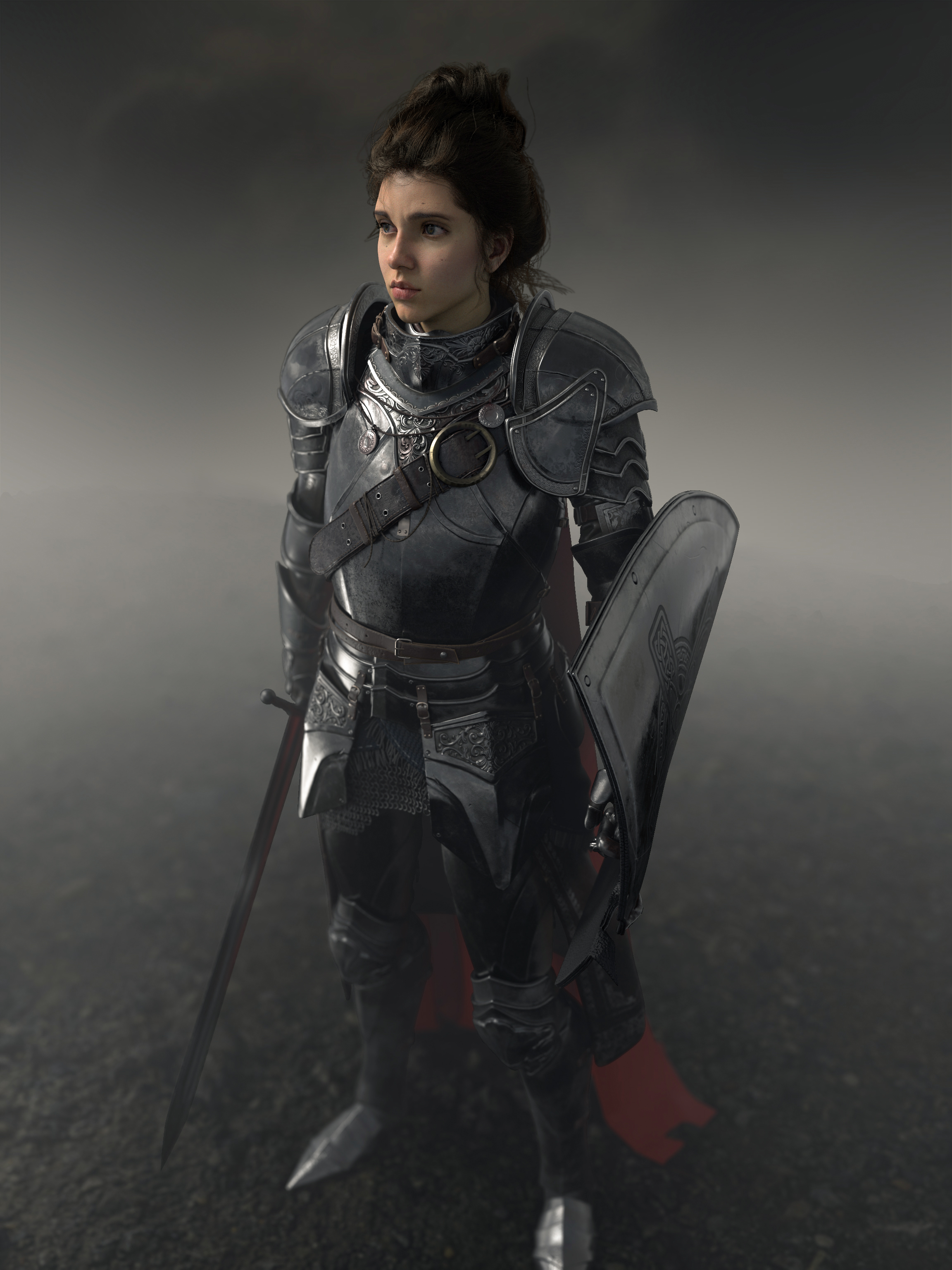 Girl Knight - ZBrushCentral