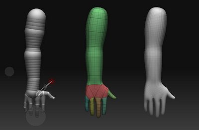 Hand and fingers with zspheres - ZBrushCentral