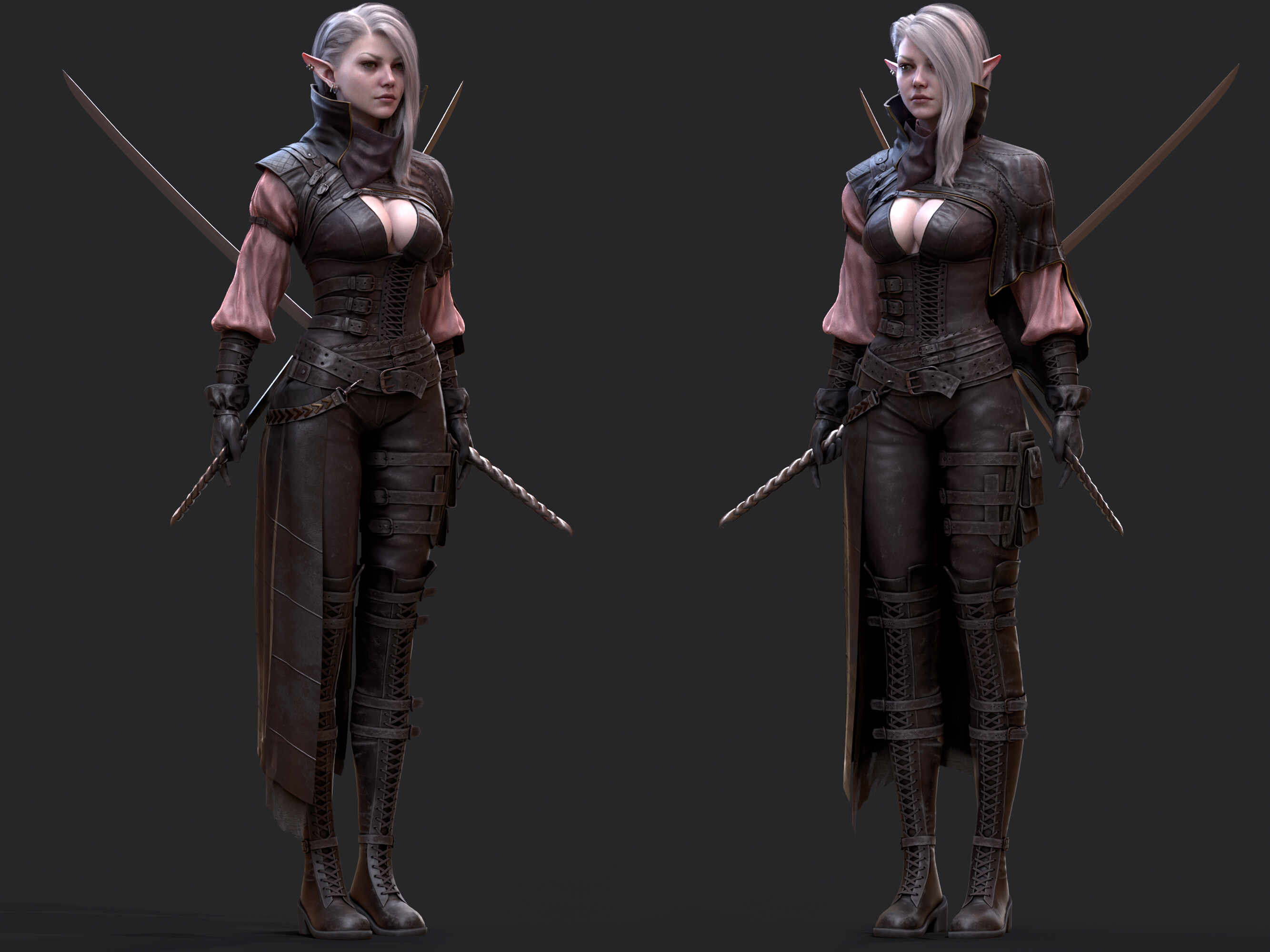 Elf woman - ZBrushCentral