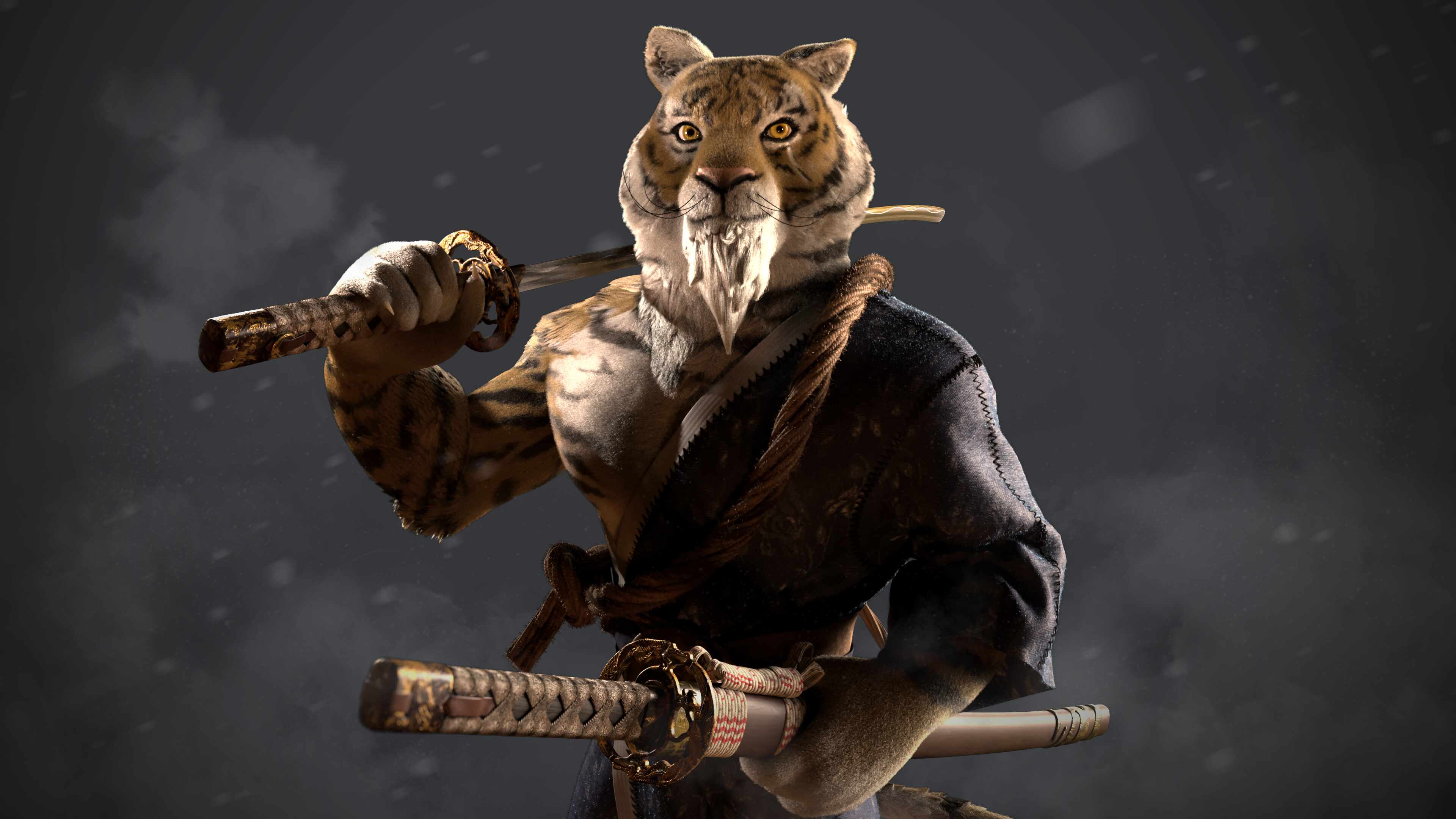 Tiger Samurai - ZBrushCentral