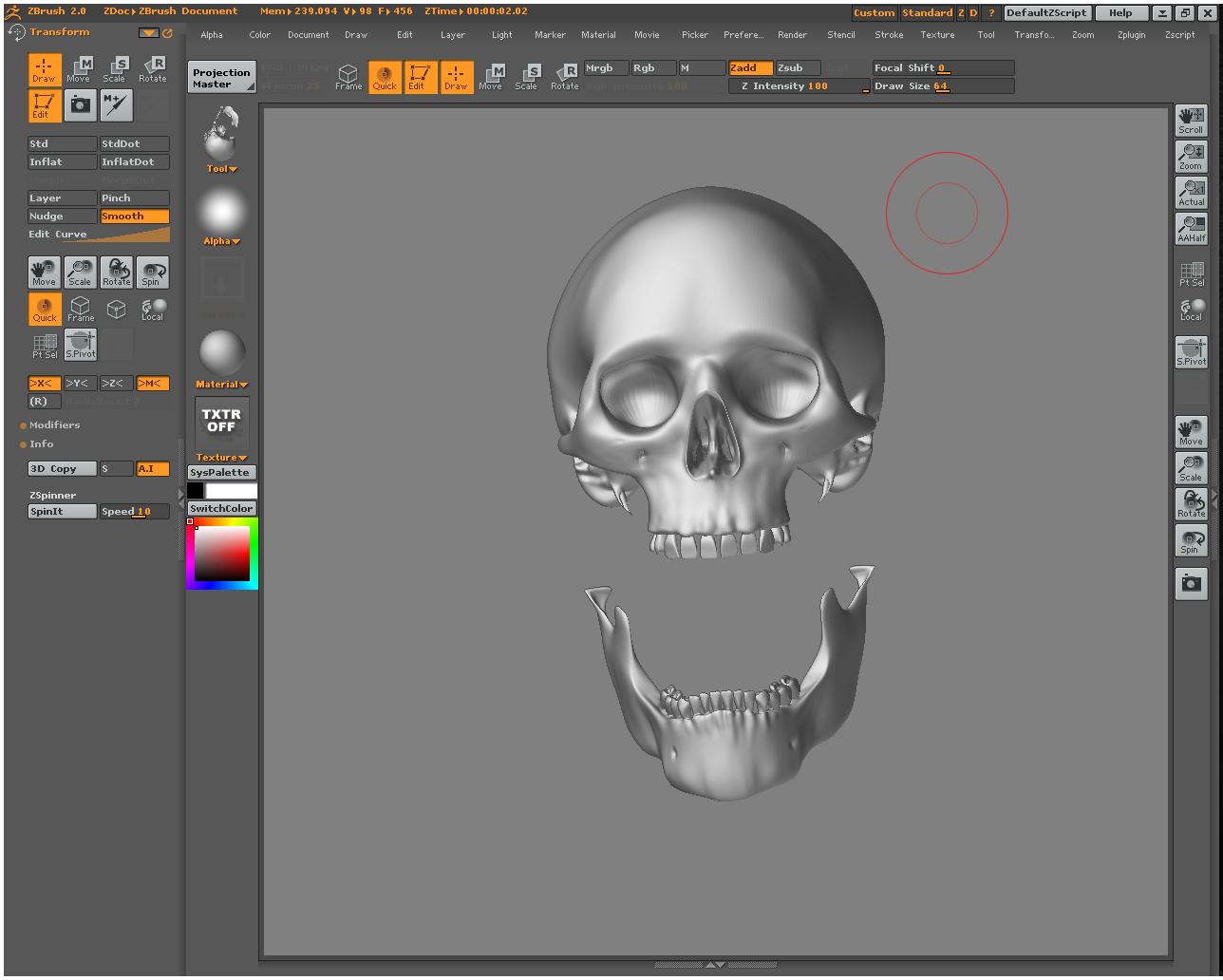 Projection Master Problem - ZBrushCentral