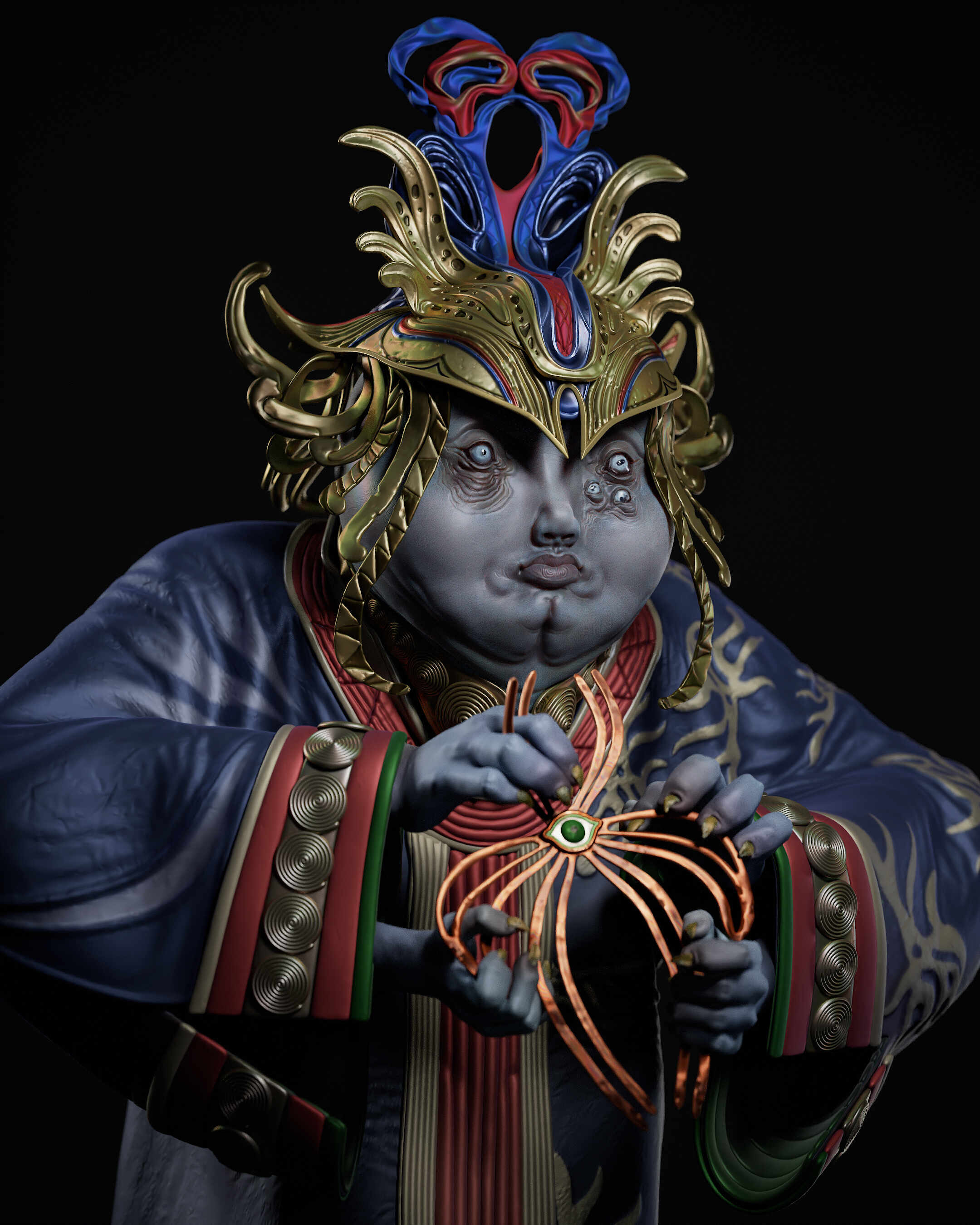 Öraculum - Fantasy Character Concept - ZBrushCentral