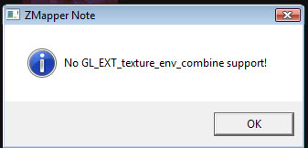 ZMapper Vista ERROR - ZBrushCentral