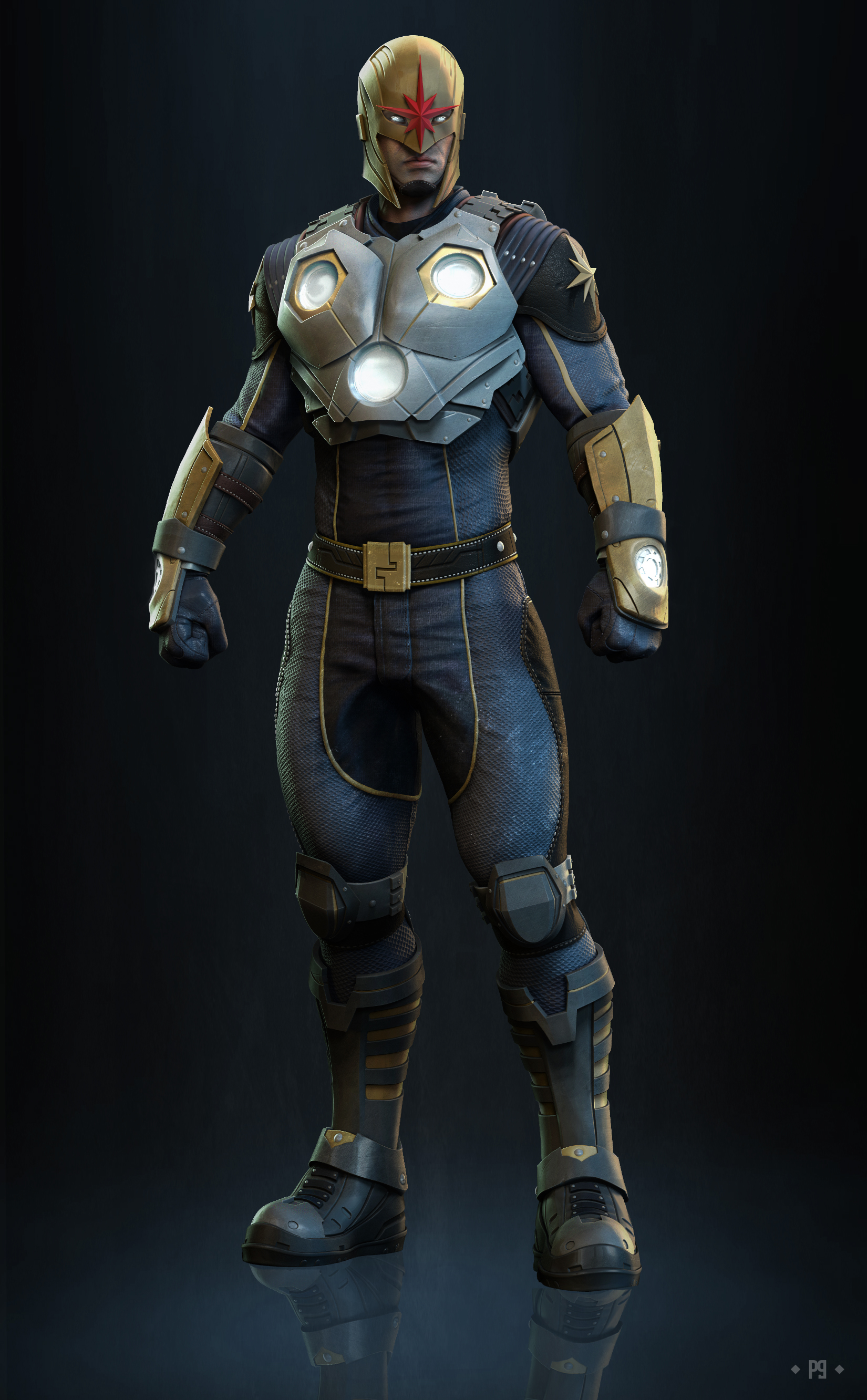 Guardians Of The Galaxy Nova Concept Art