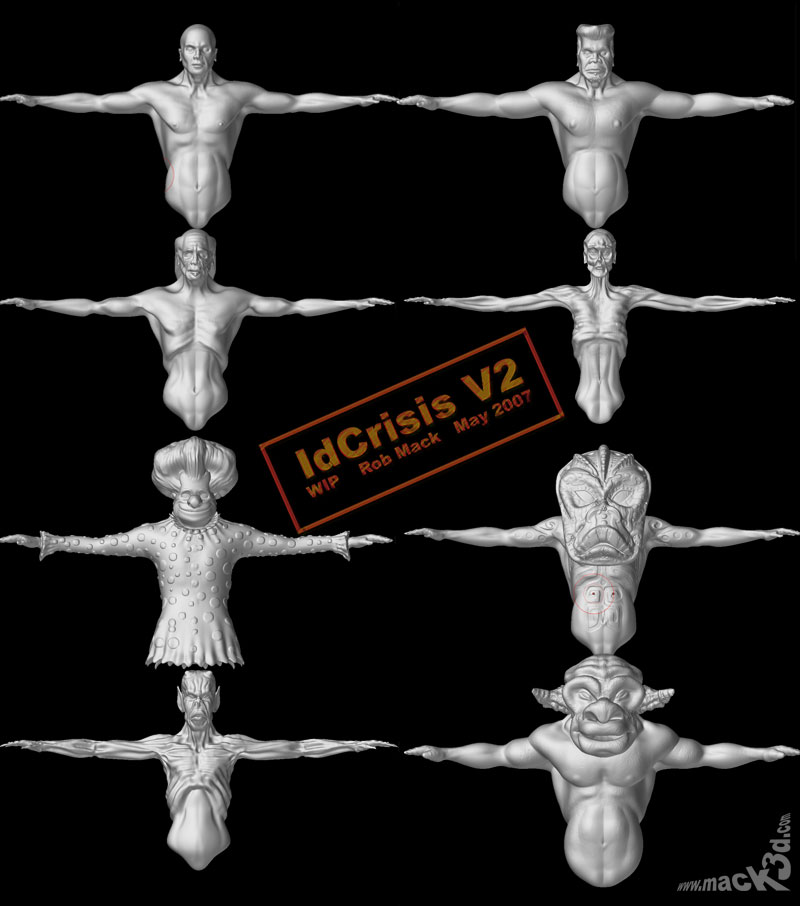 IdCrisis 2 Morphing animation WIP - ZBrushCentral