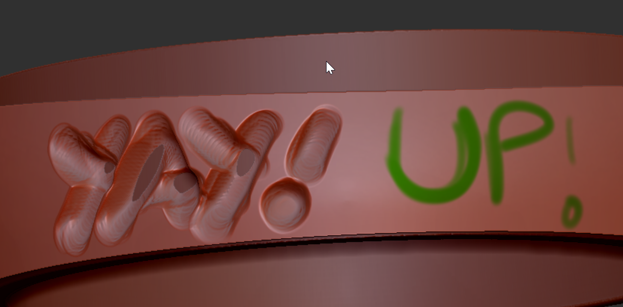 Sculpting on Morph UV inverted - ZBrushCentral