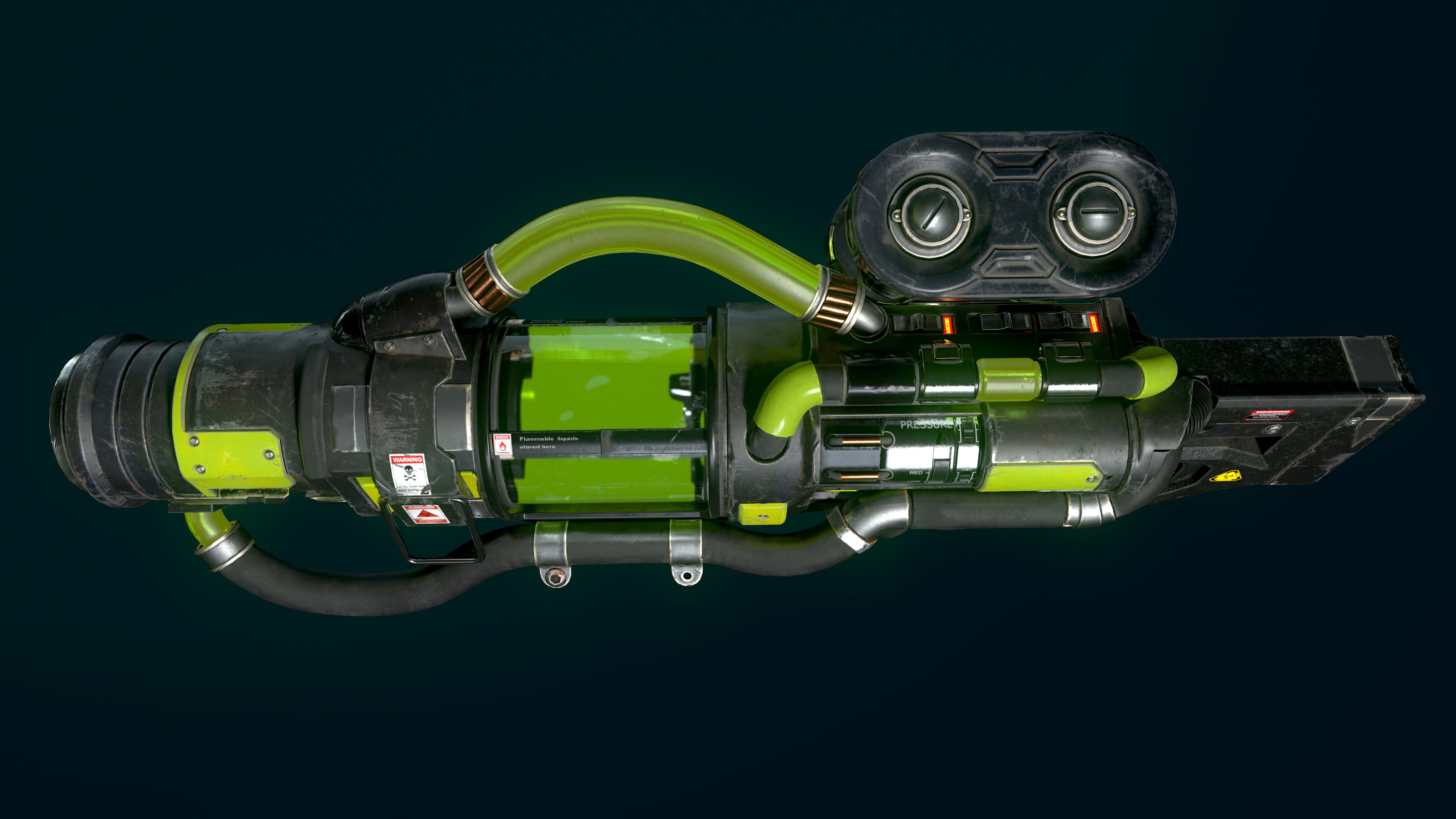 Bio Rifle Gun - ZBrushCentral