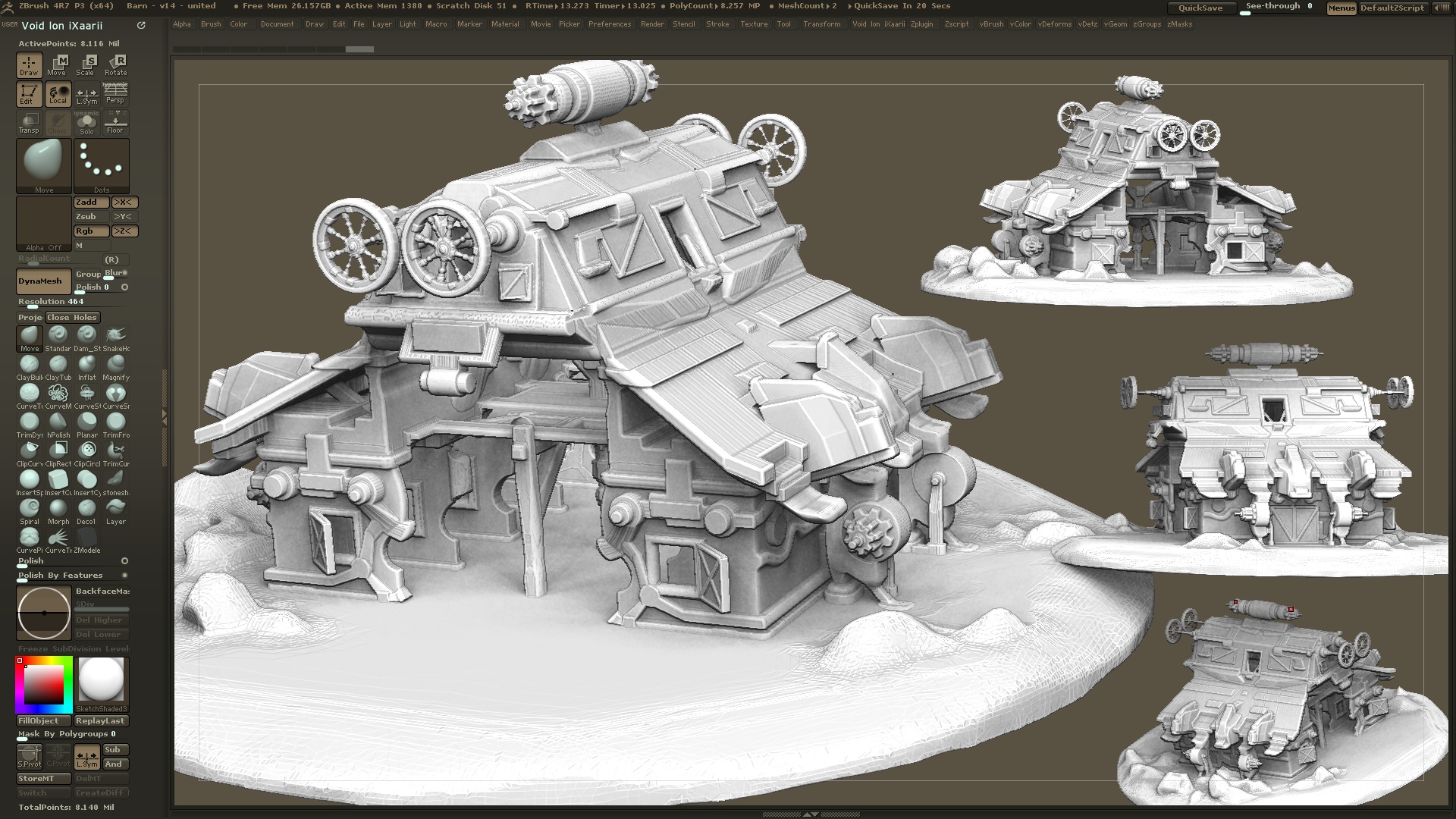 Goggles environment concepting - ZBrushCentral