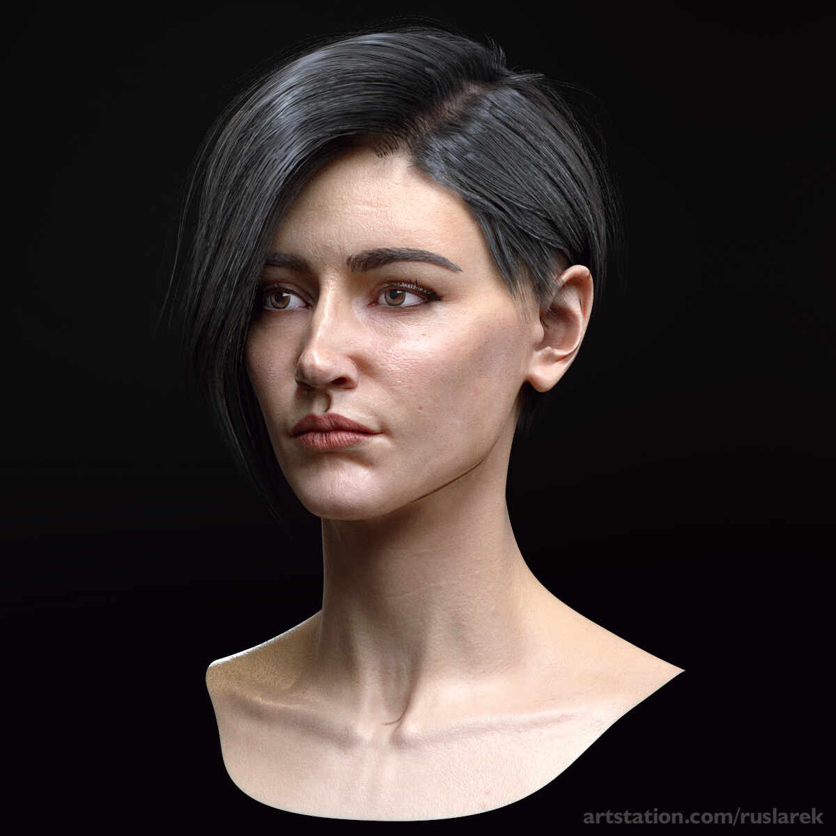 androgynous face reference