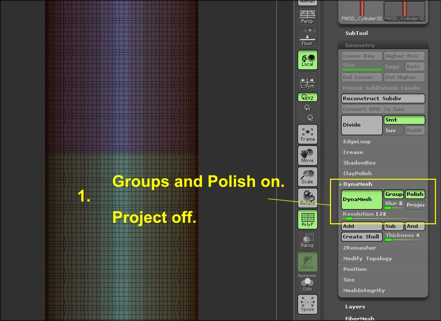 help - Dynamesh problem - ZBrushCentral