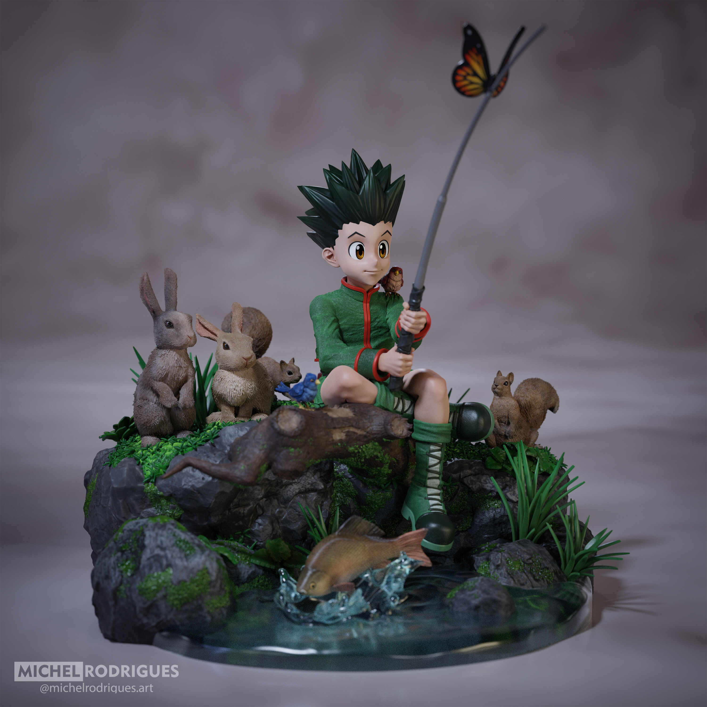 Gon Freecs - HxH FanArt - ZBrushCentral